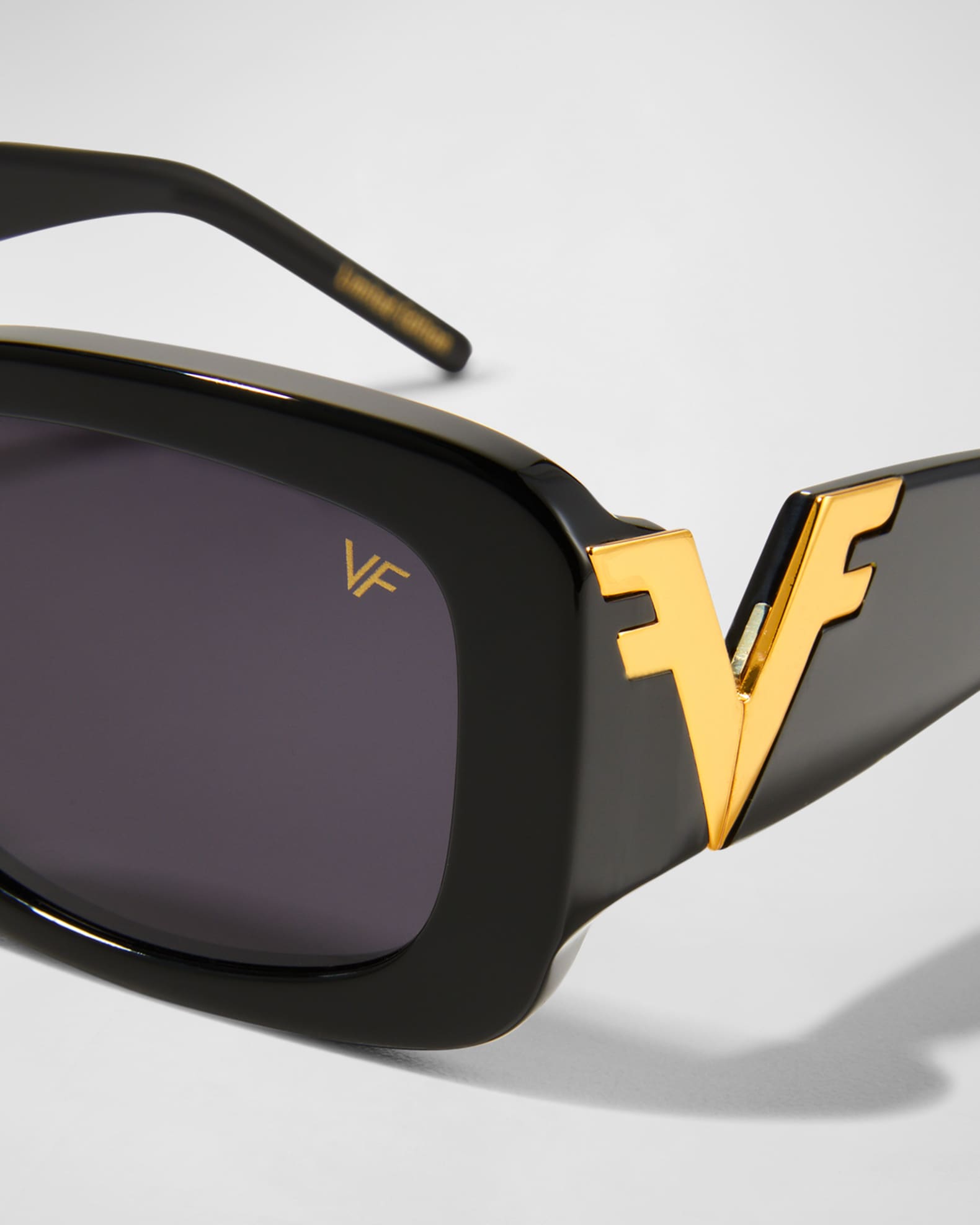 Vintage Frames Company Men's VF Godfather V-Décor Rectangle Sunglasses ...