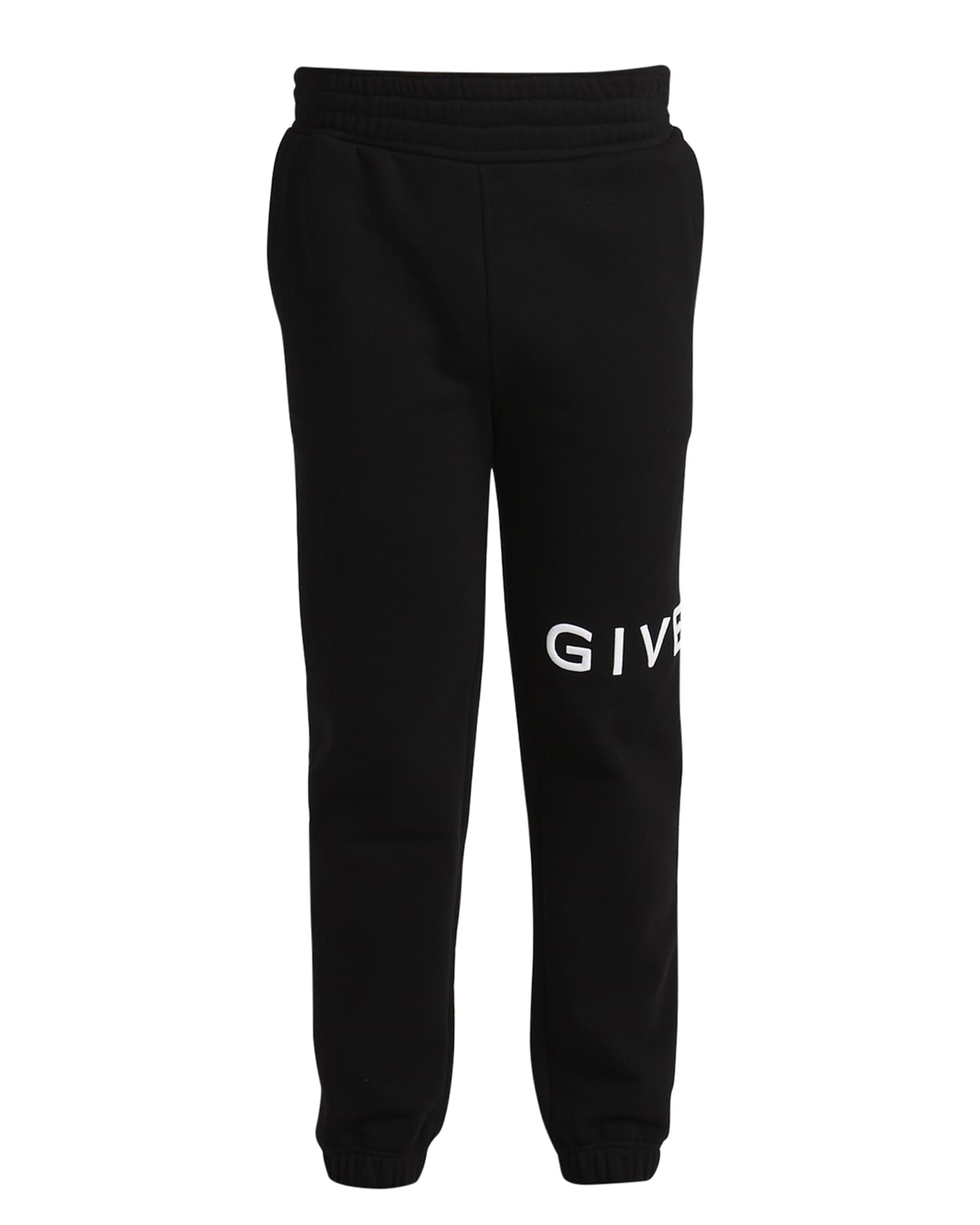 Givenchy Men's Slim-Fit Embroidered Logo Sweatpants | Neiman Marcus