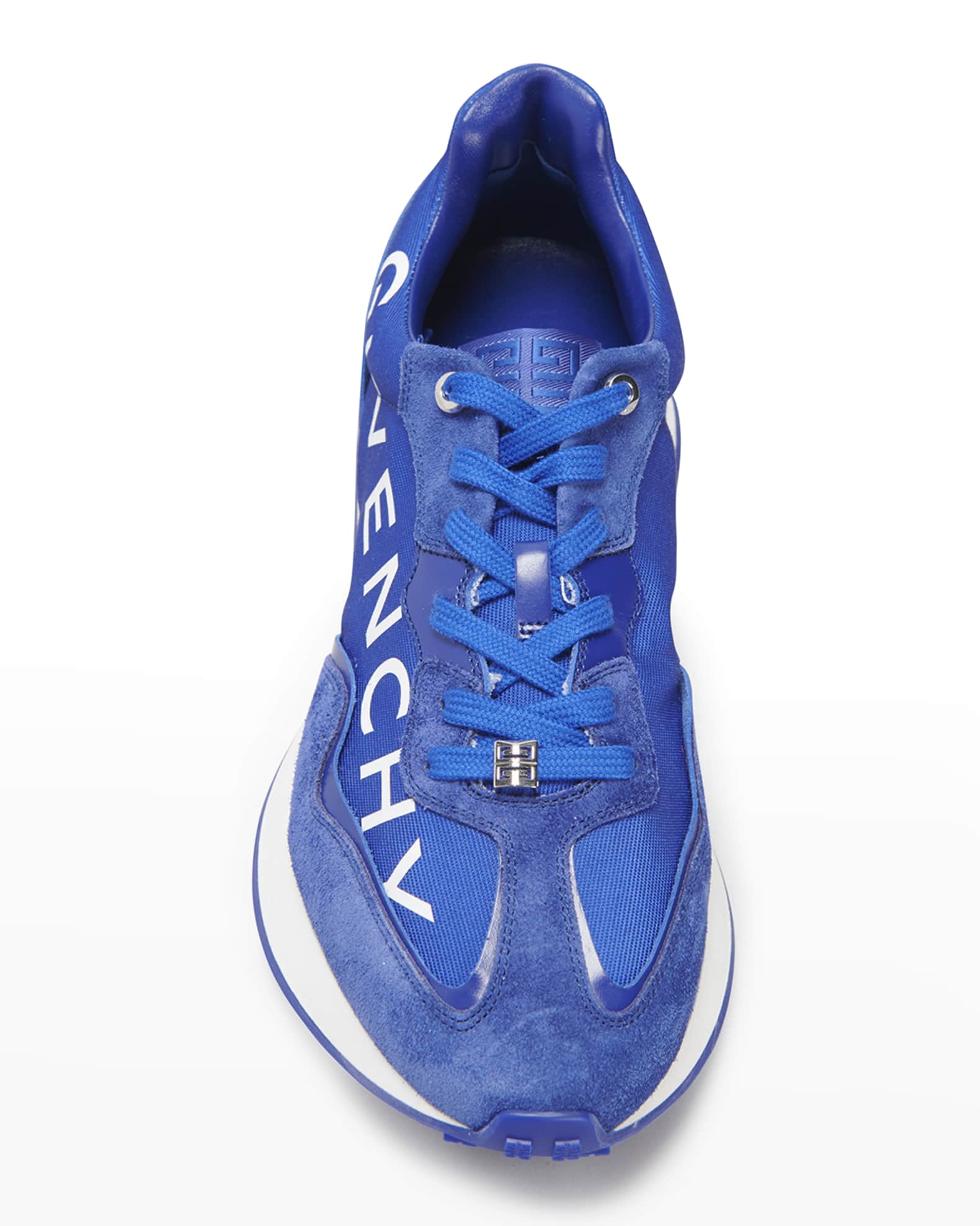 Givenchy Men's Giv Runner Light 4G-Logo Textile Sneakers | Neiman Marcus