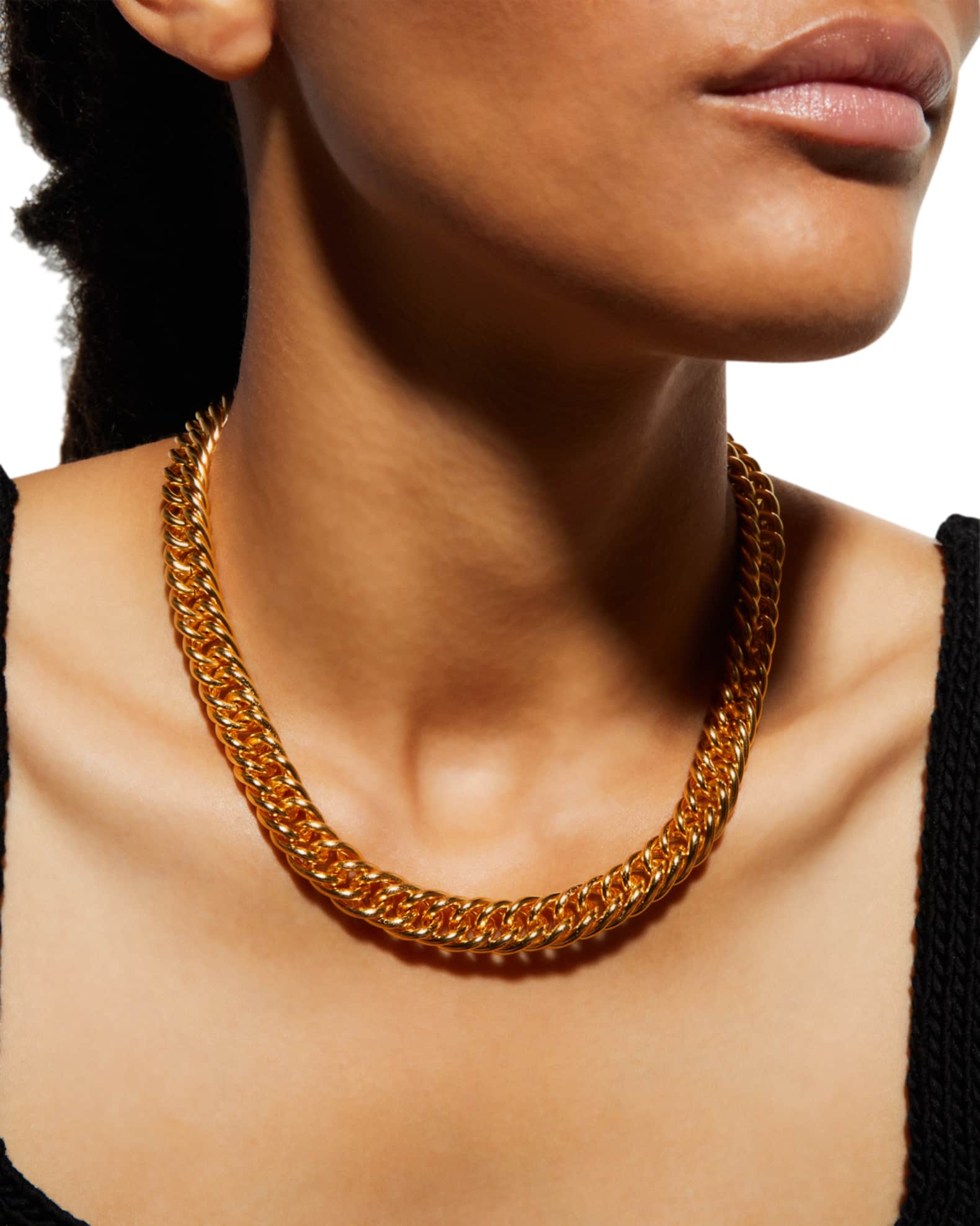 Ben-Amun Gold Chain Toggle Necklace | Neiman Marcus