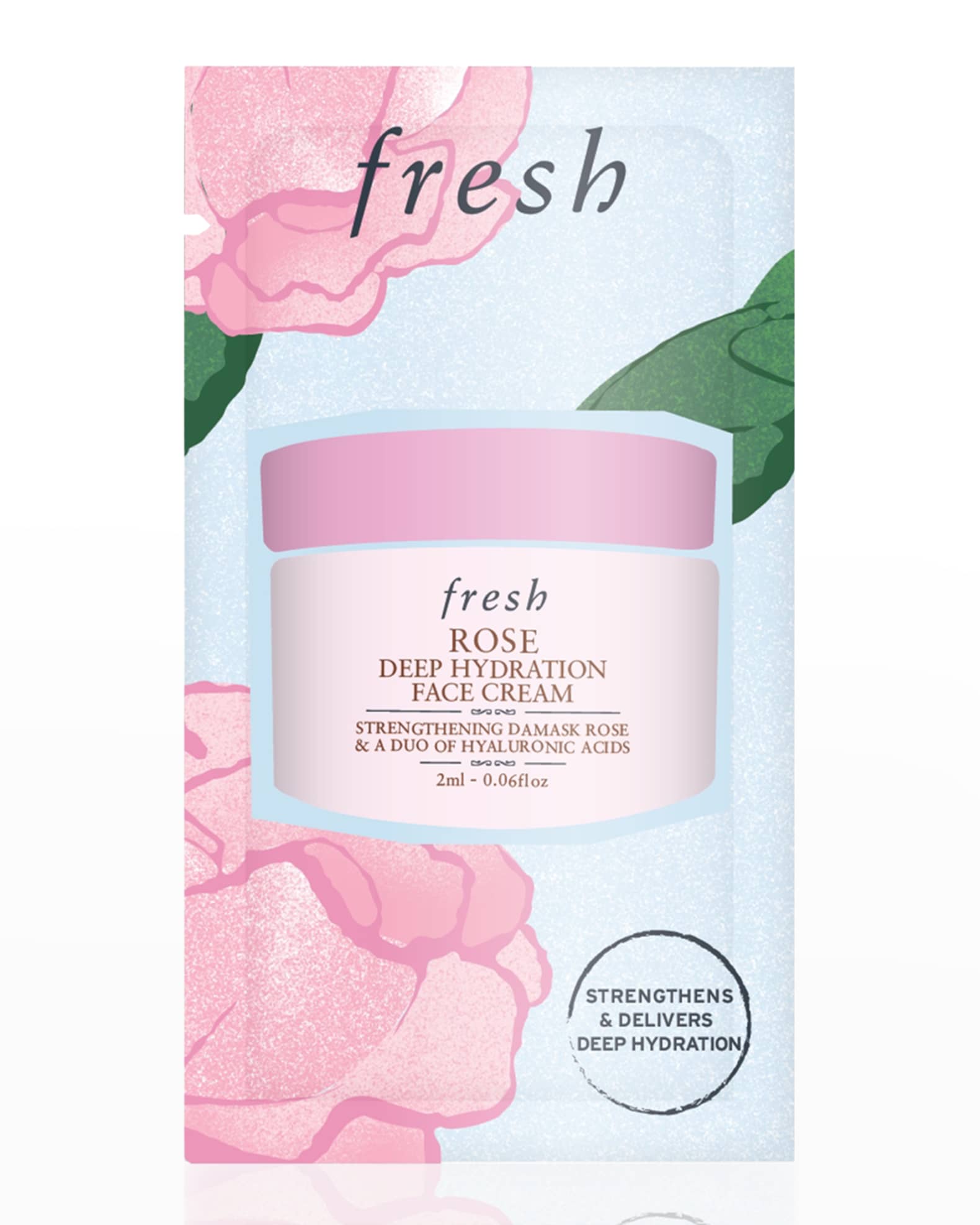 Fresh Rose & Hyaluronic Acid Deep Hydration Moisturizer, Yours with any ...