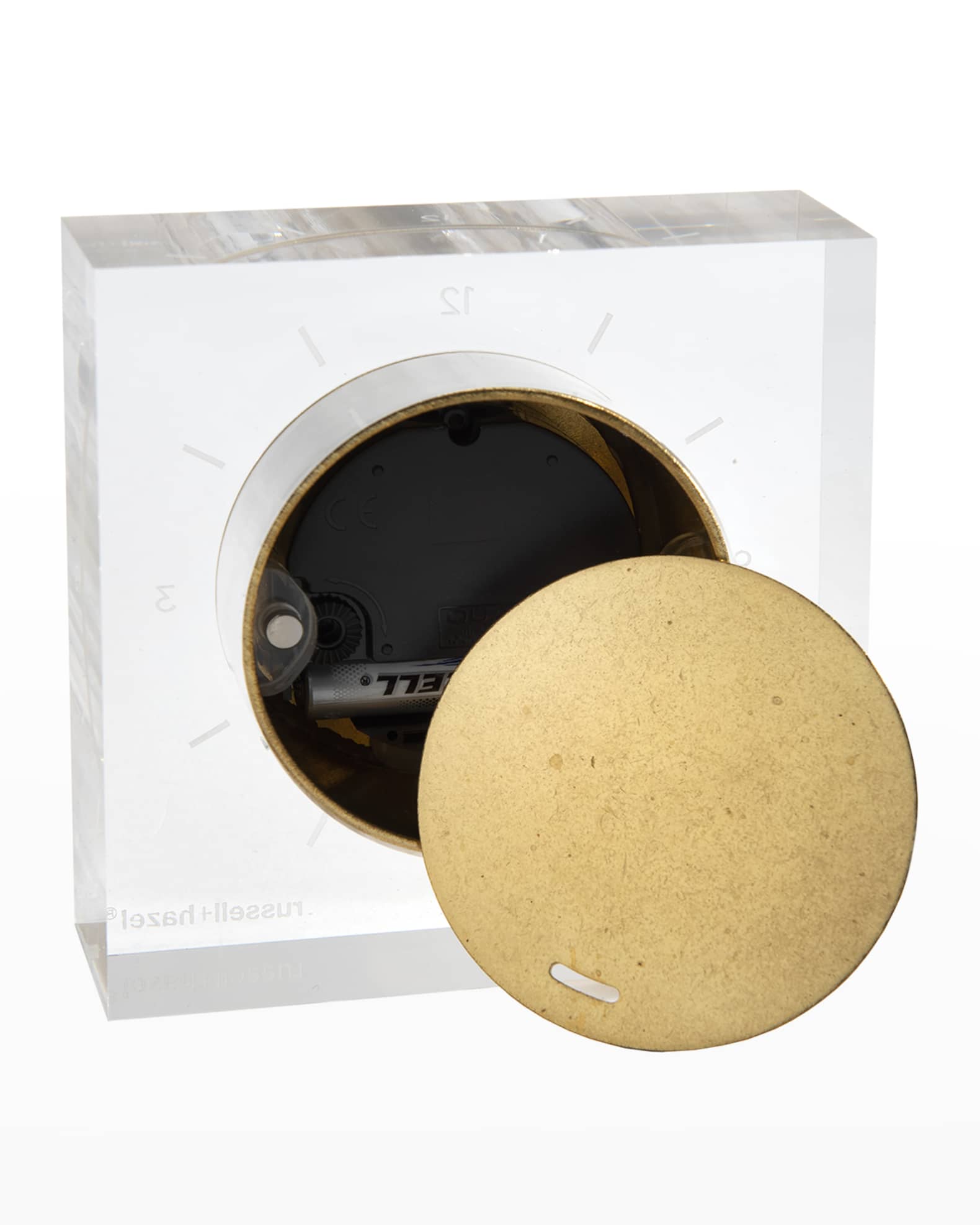 russell+hazel Acrylic Clock | Neiman Marcus