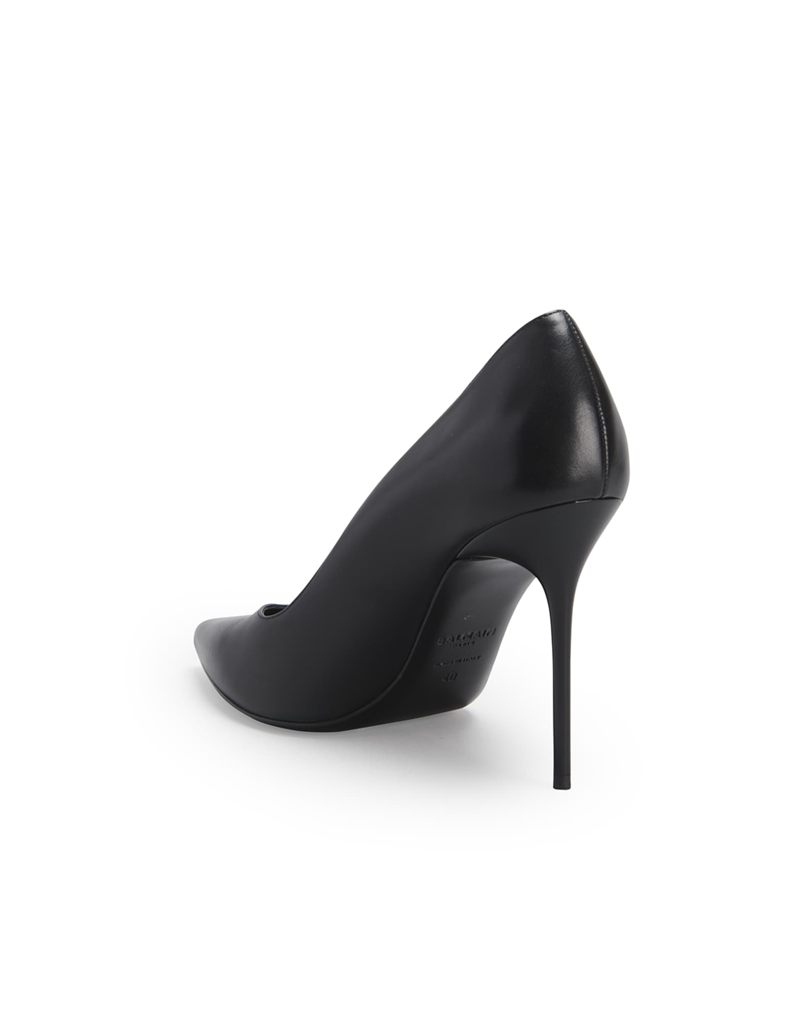 Balmain Ruby Calfskin Stiletto Pumps | Neiman Marcus