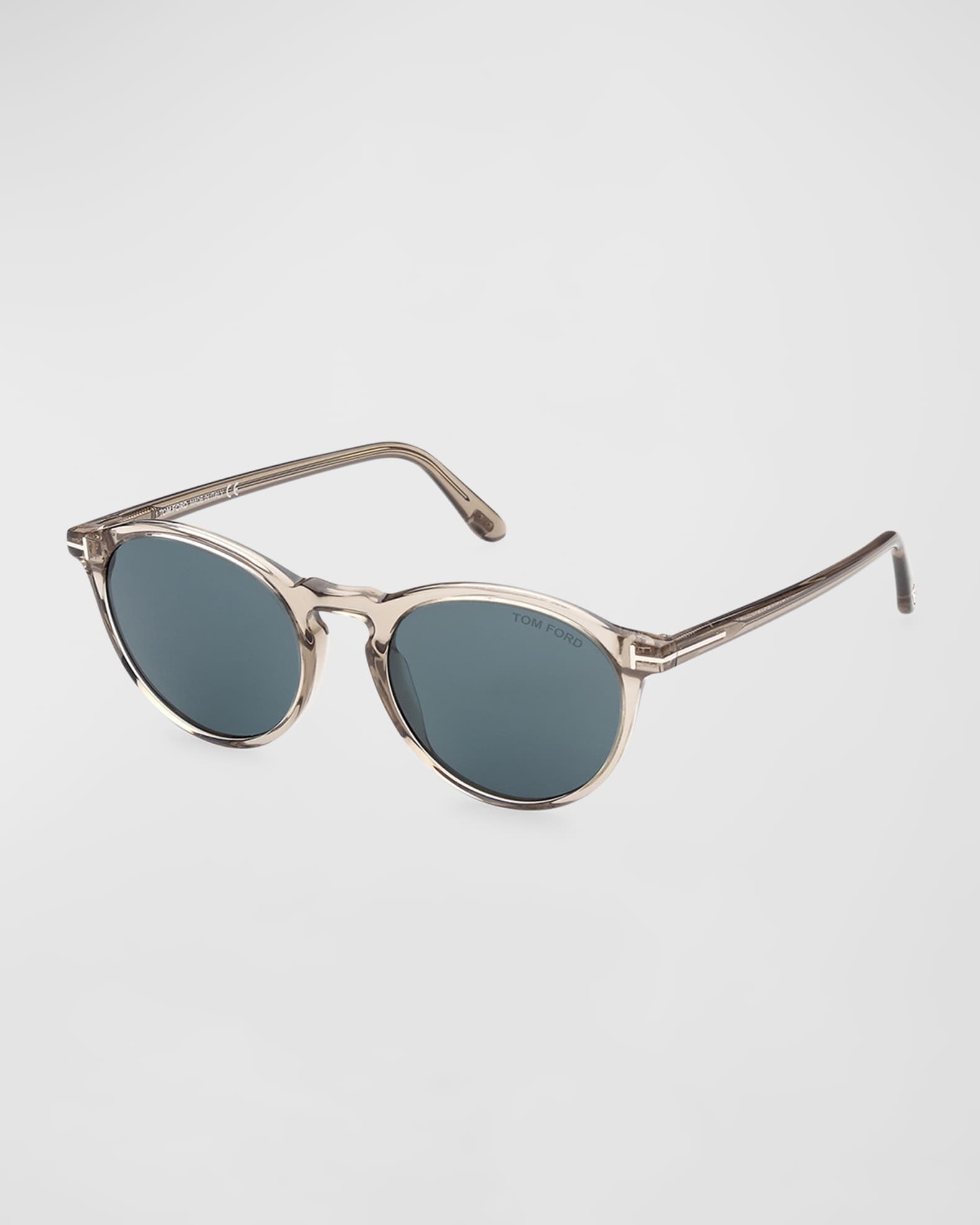 TOM FORD Round Acetate Sunglasses | Neiman Marcus