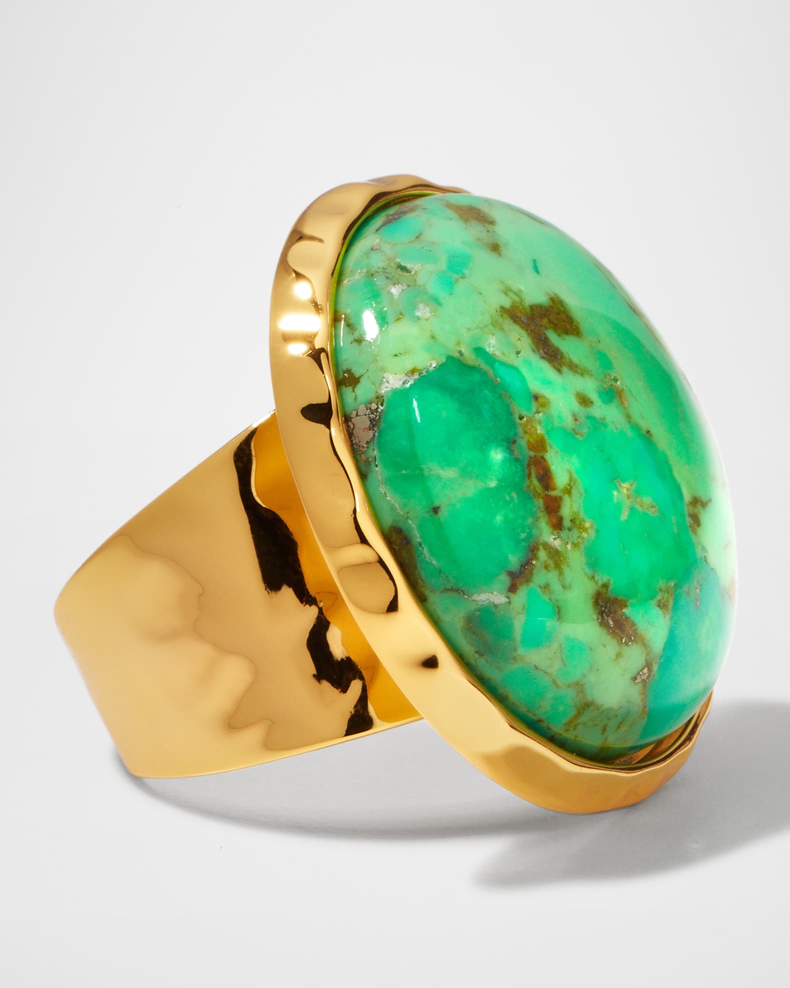 NEST Jewelry Green Turquoise Adjustable Statement Ring | Neiman Marcus