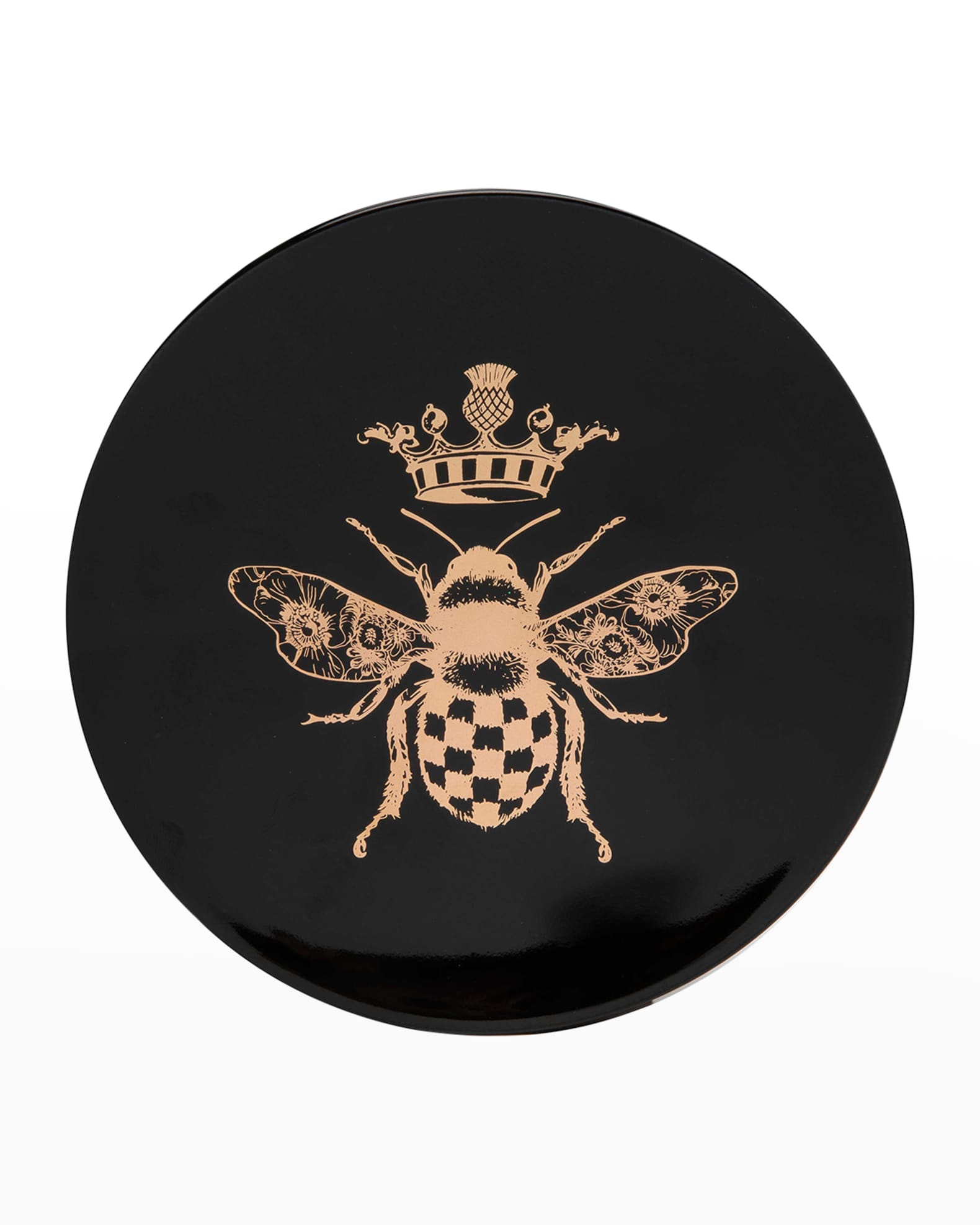 MacKenzie-Childs 6.25" Queen Bee Appetizer Plates, Set of 4 | Neiman Marcus