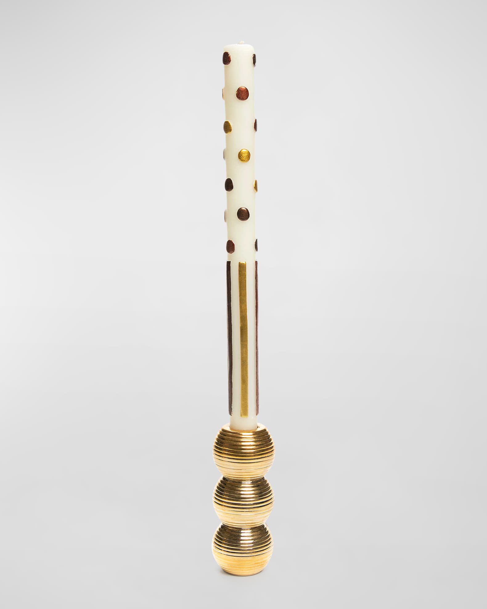 Ribbed Sphere Candle Holders | Neiman Marcus