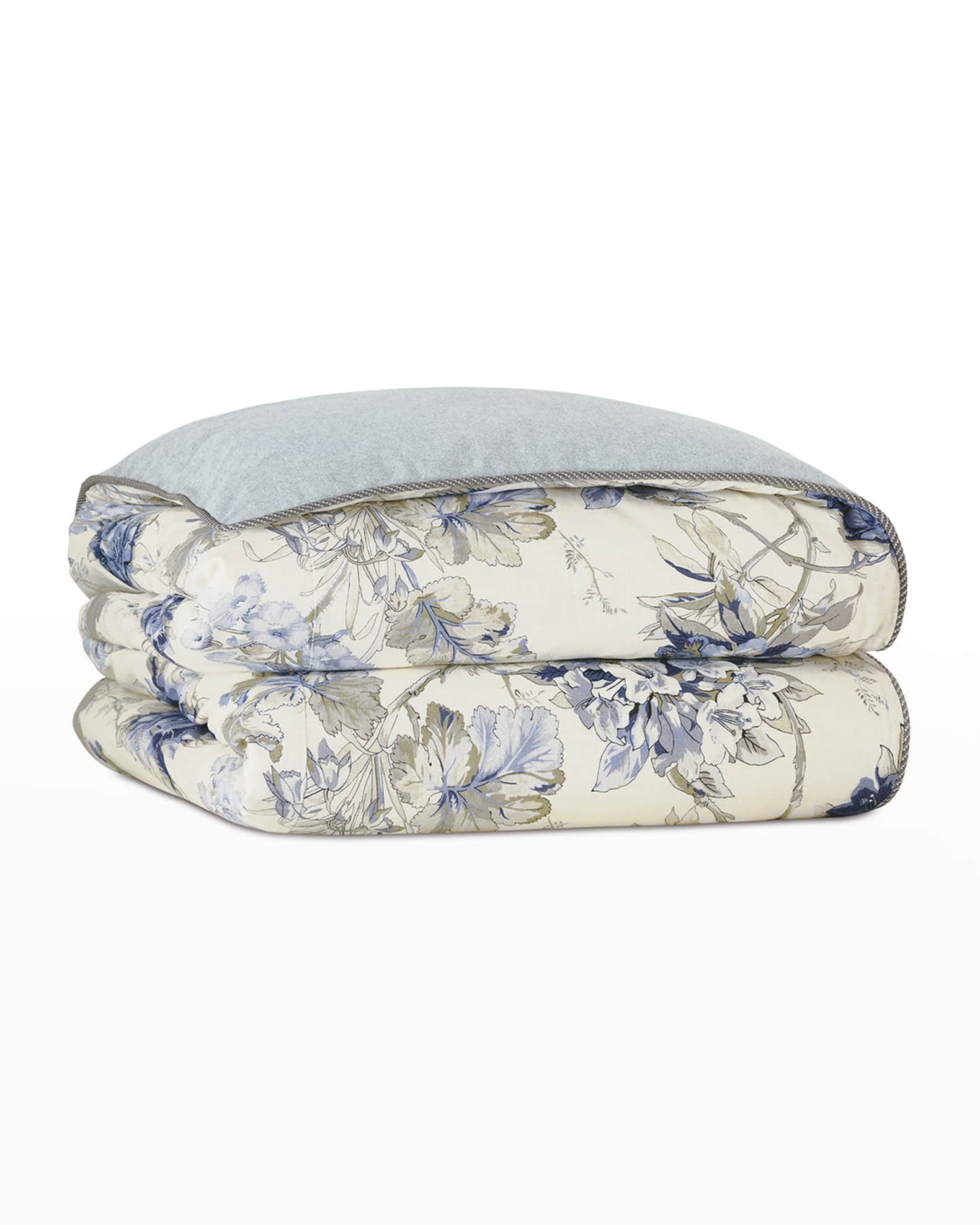 Liesl Floral King Duvet Cover | Neiman Marcus