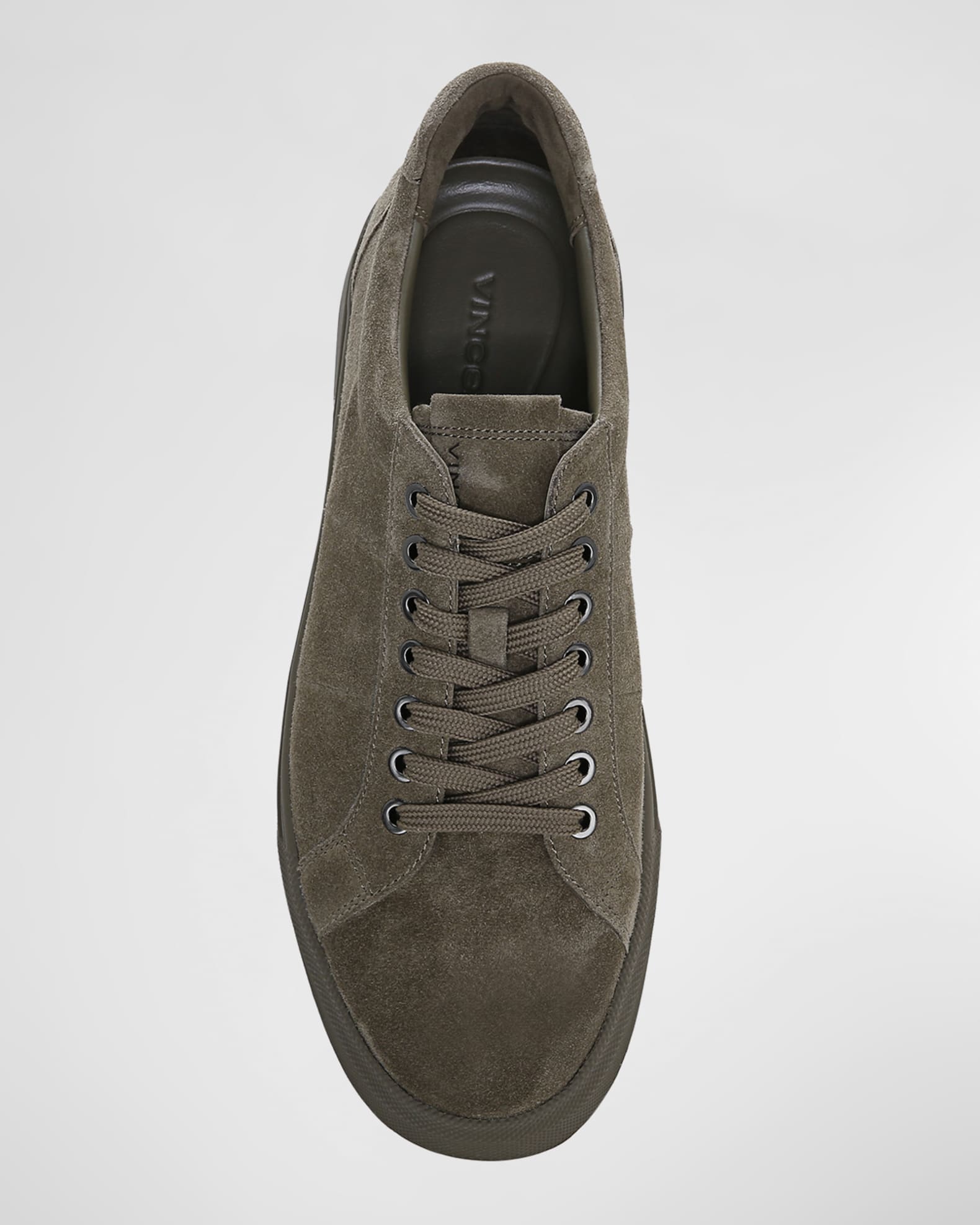 Vince Men's Larson Tonal Leather Low-Top Sneakers | Neiman Marcus