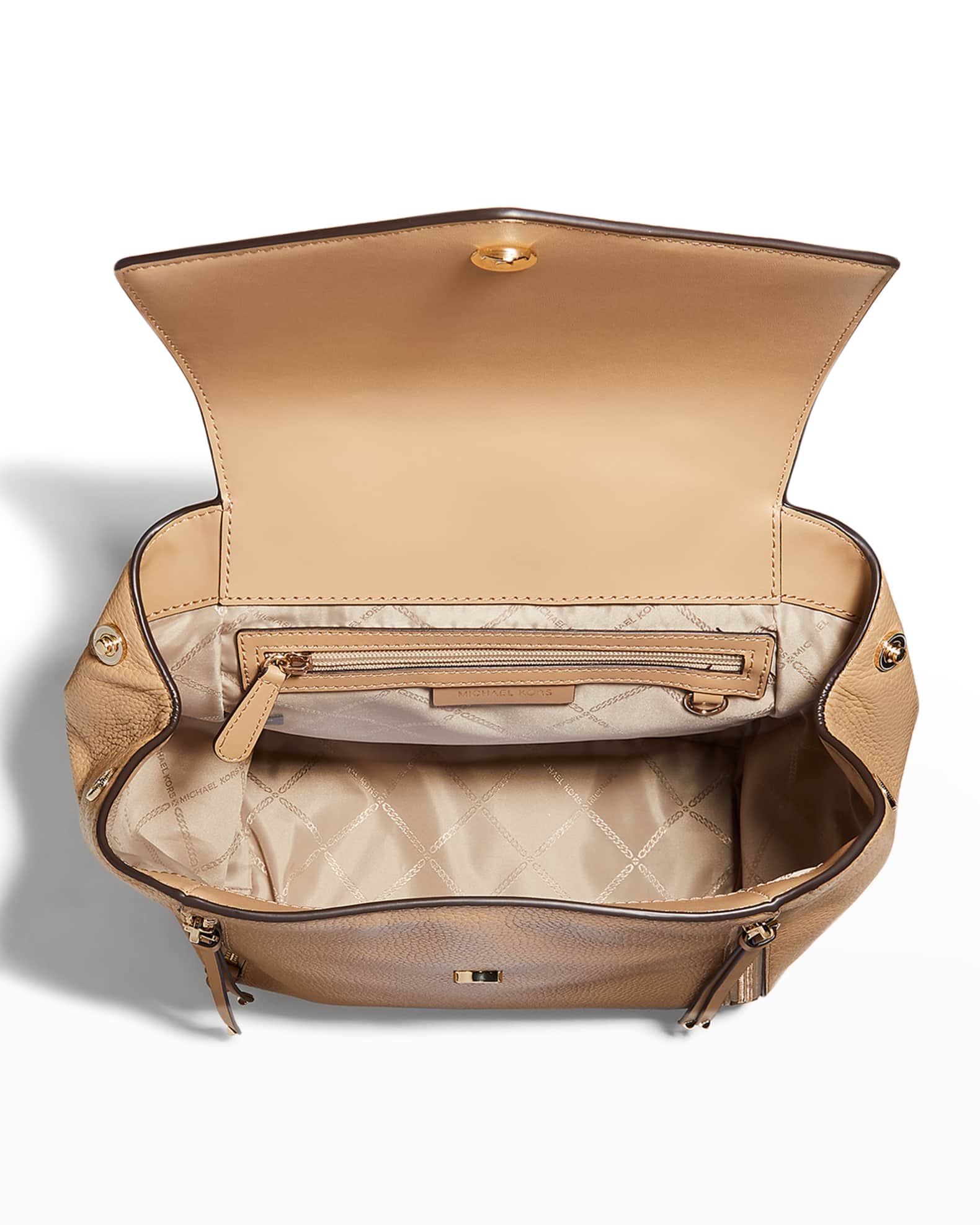 MICHAEL Michael Kors Freya Convertible Leather Backpack | Neiman Marcus