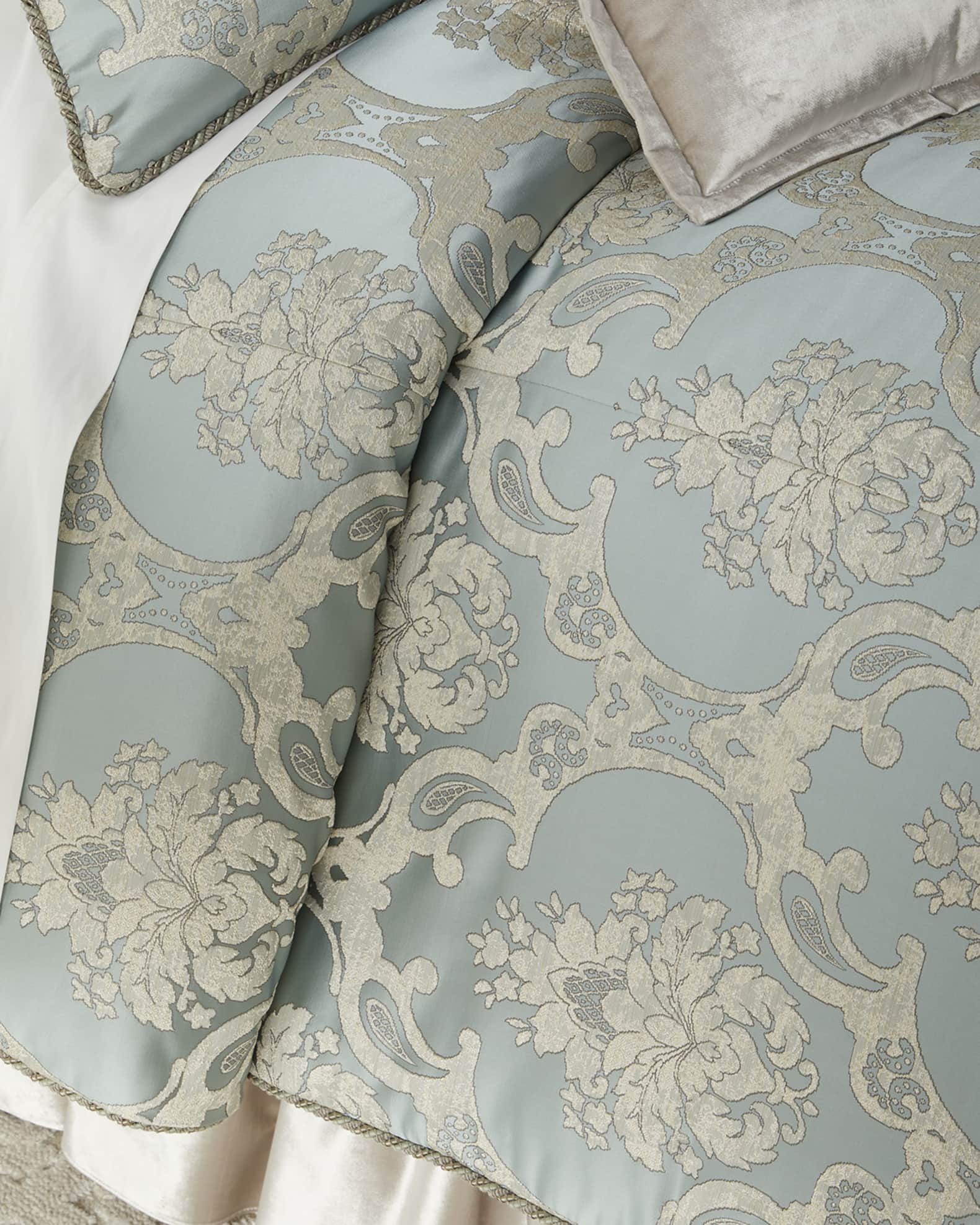 Elizabeth Sky Blue Bedding Collection | Neiman Marcus