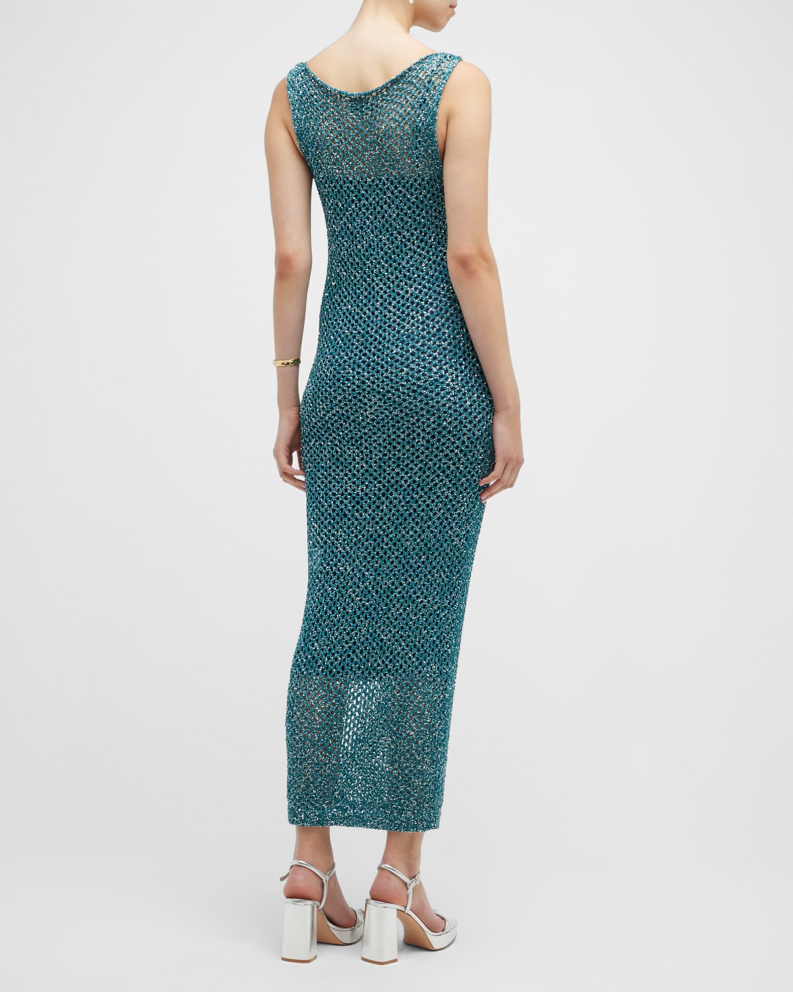 Missoni Sequin Mesh Midi Dress | Neiman Marcus