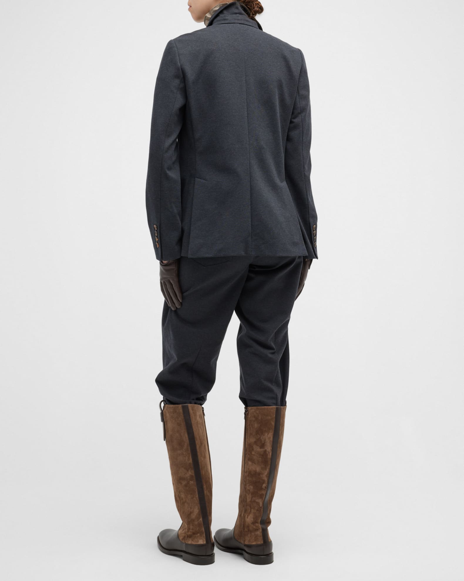 Brunello Cucinelli Felpa Riding Jacket | Neiman Marcus