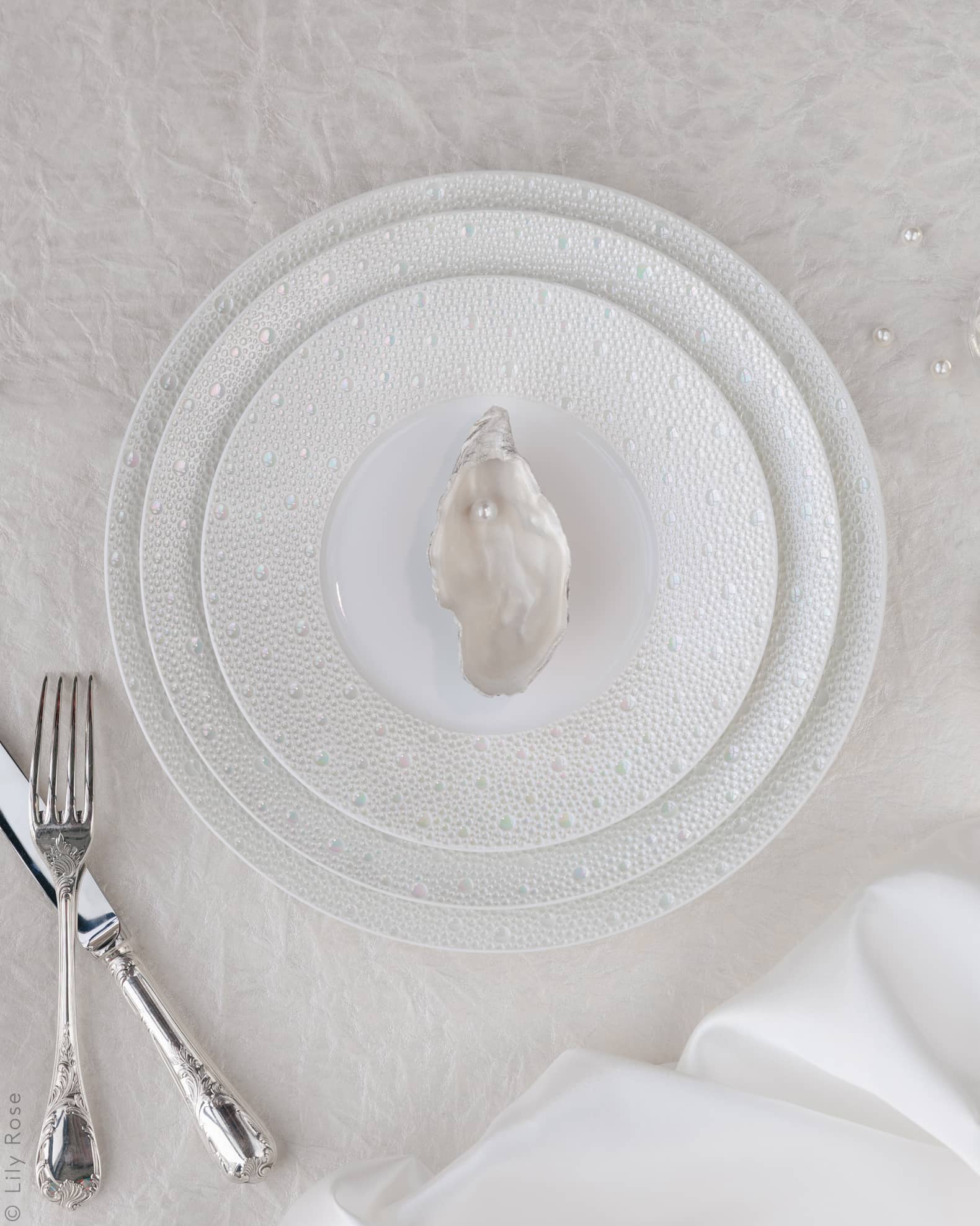 Ecume Pearl Dinnerware Collection | Neiman Marcus