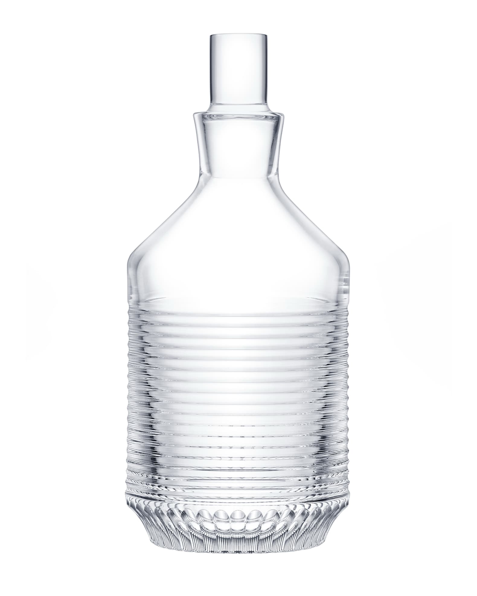 Saint Louis Crystal Cadence Round Decanter | Neiman Marcus