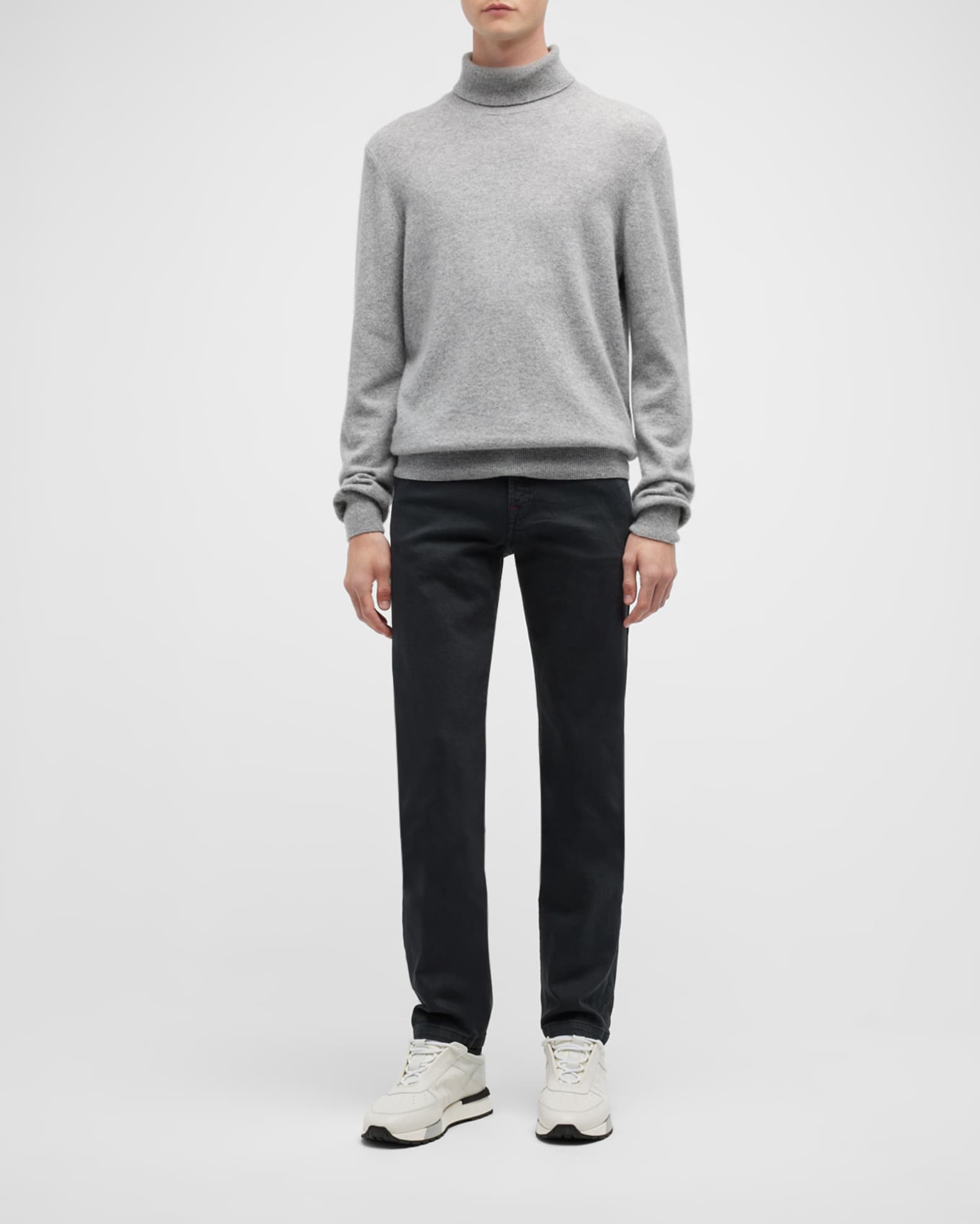 Kiton Men's Kurabo 5-Pocket Cotton-Stretch Pants | Neiman Marcus