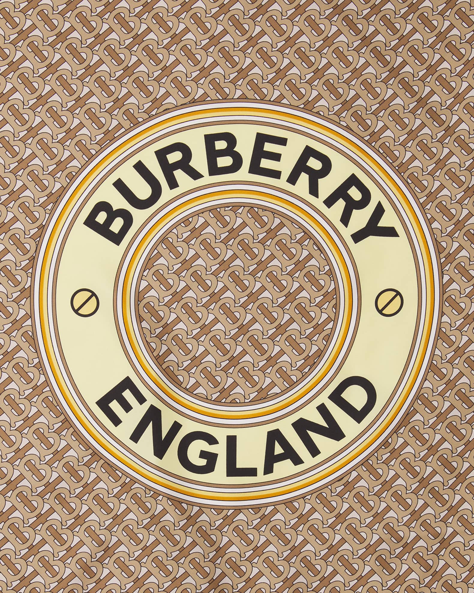 Burberry Montage Roundel Silk Scarf | Neiman Marcus