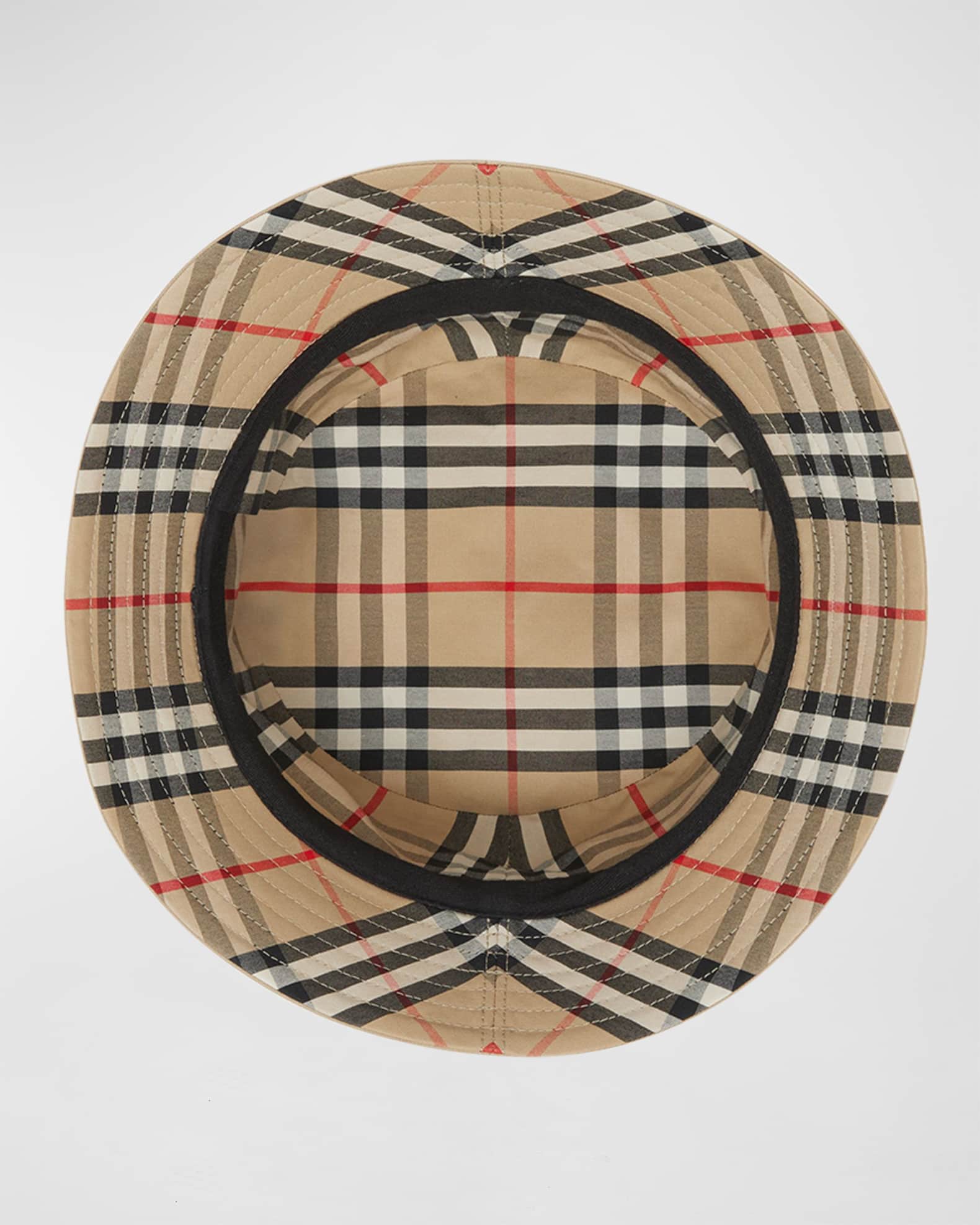 Burberry Men's Buckle Band Bucket Hat | Neiman Marcus