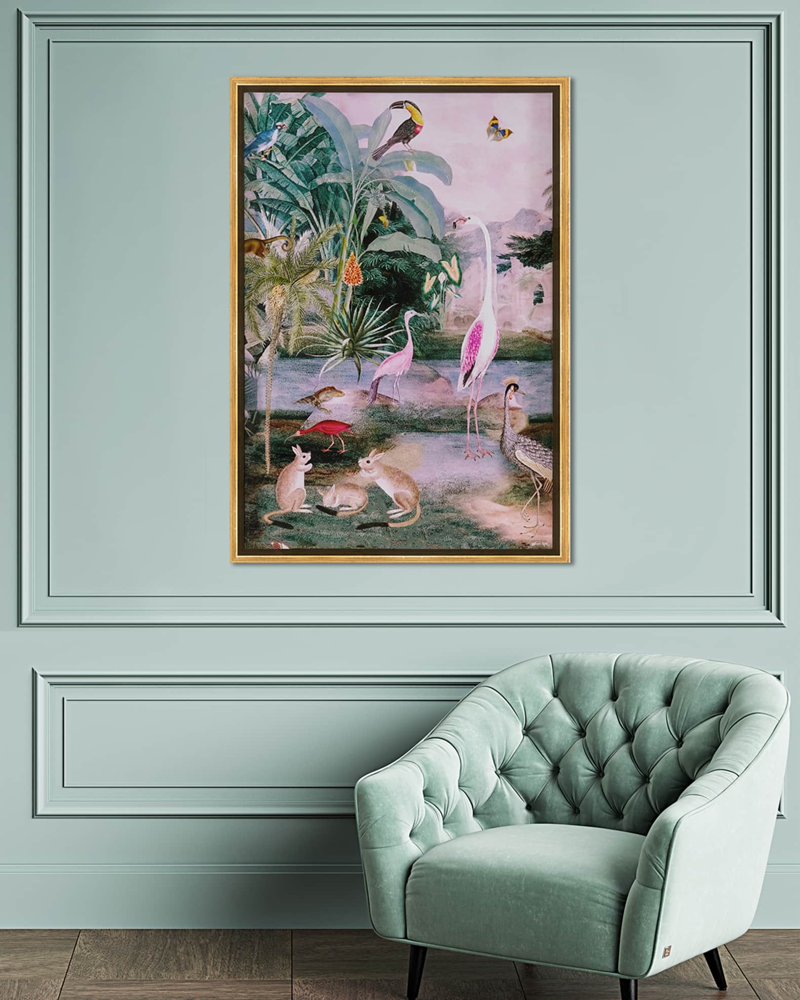 The Oliver Gal Artist Co. "In the Tropics" Giclee on Canvas | Neiman Marcus