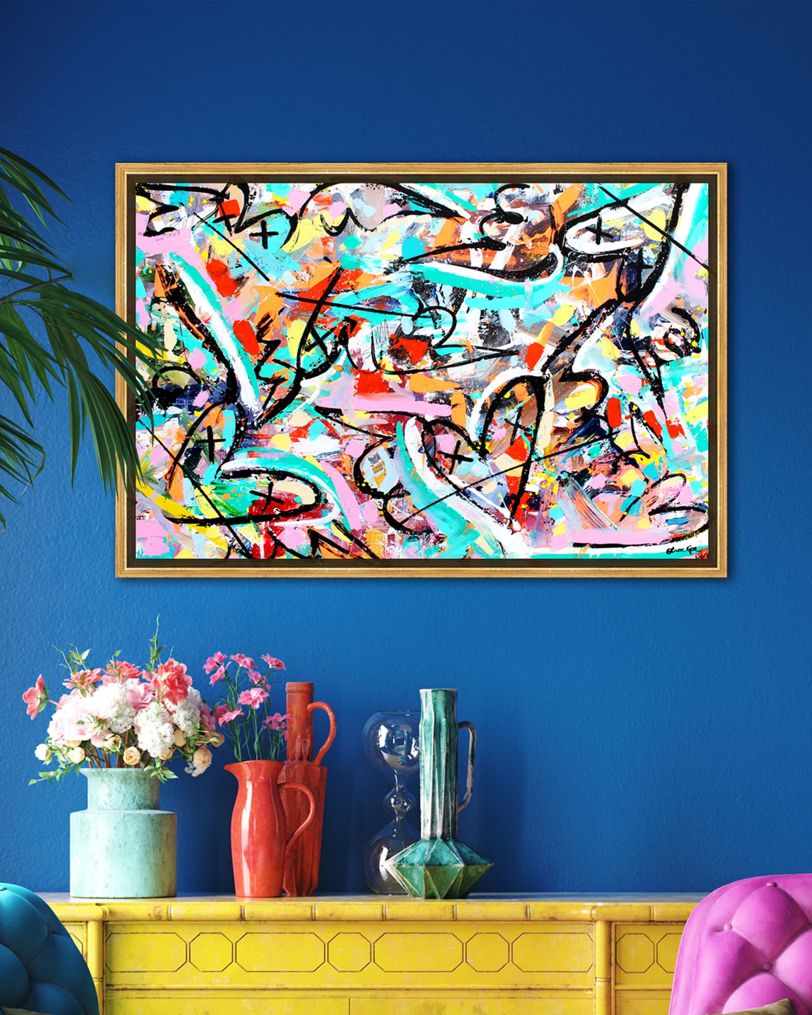 The Oliver Gal Artist Co. Graffiti Love Giclee by Tiago Magro | Neiman ...