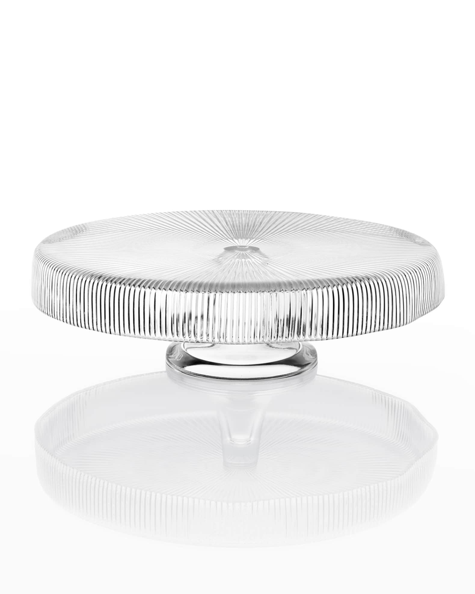 IVV Ishtar Scalloped Footed Plate | Neiman Marcus