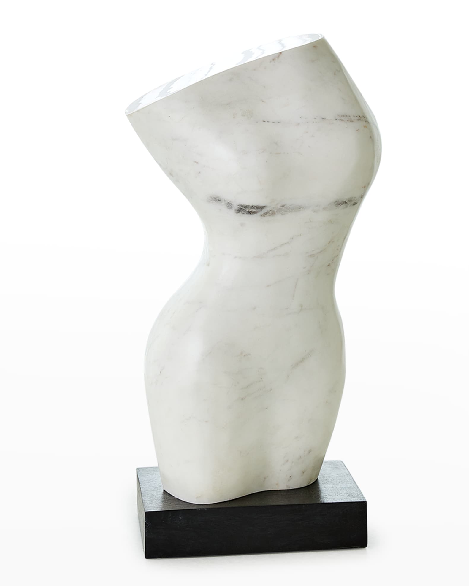 Global Views Marble Torso Sculpture | Neiman Marcus