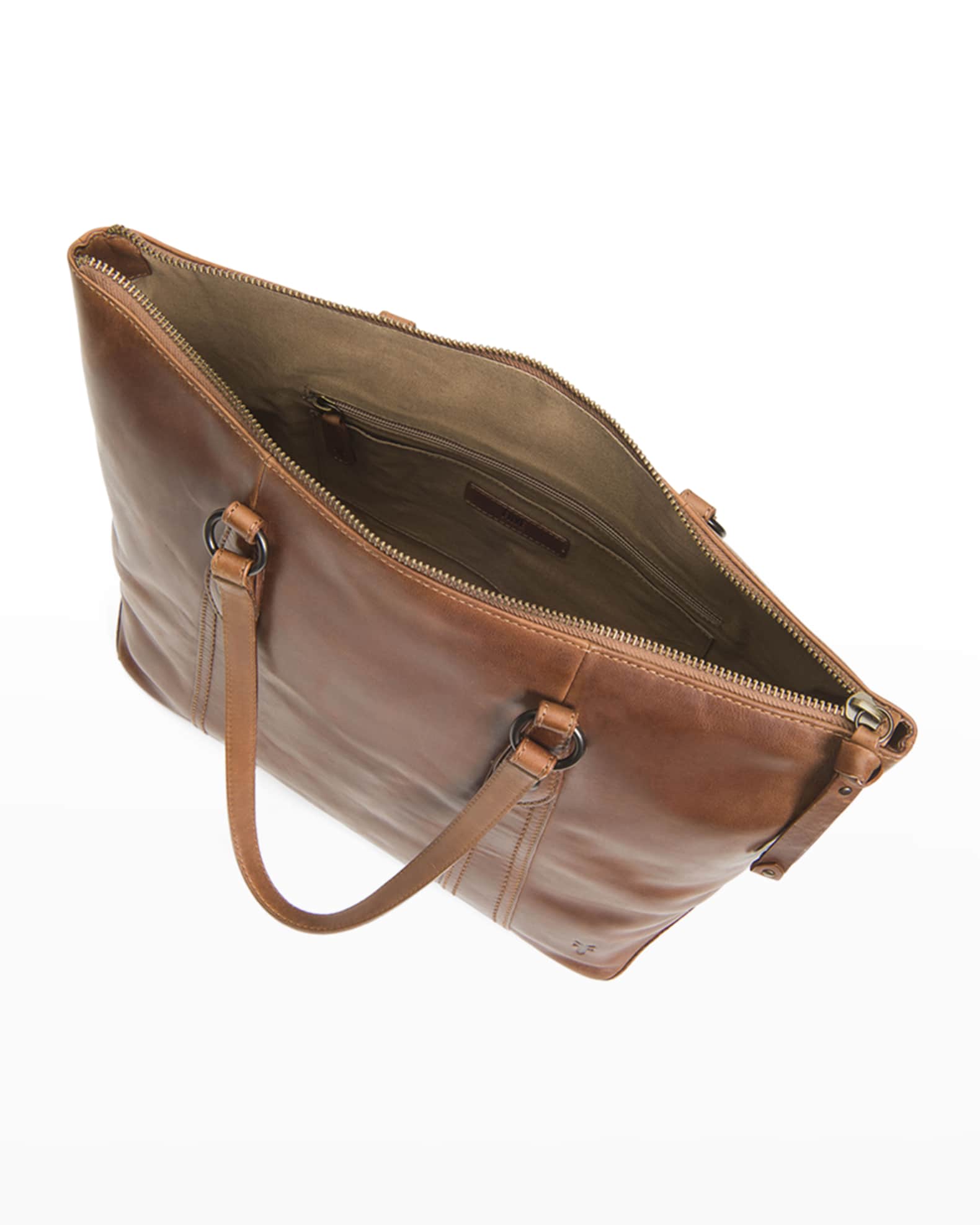 Frye Melissa Zip Shopper Tote Bag | Neiman Marcus