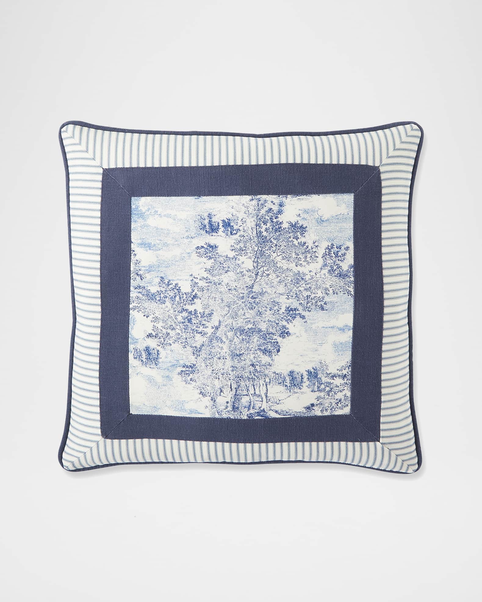 Sherry Kline Home Serene Scenes 20" Framed Pillow | Neiman Marcus