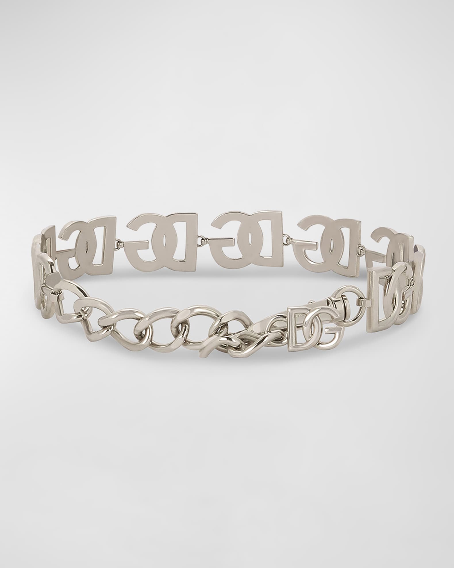 Dolce&Gabbana DG Logo Chain Necklace | Neiman Marcus