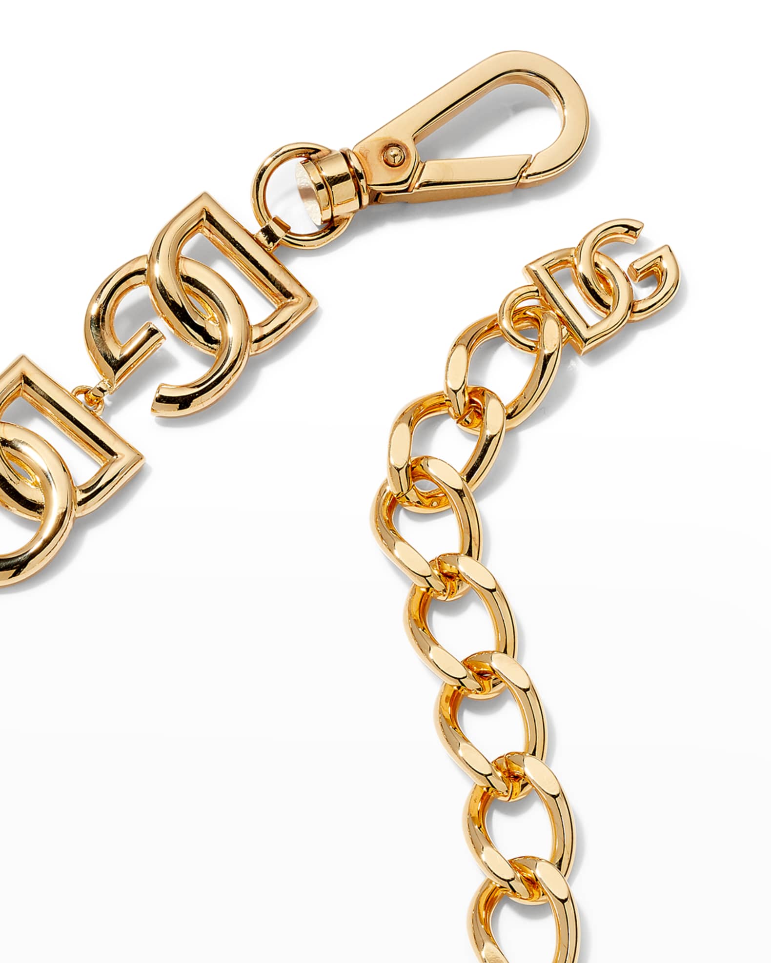 Dolce&Gabbana DG Logo Chain Necklace | Neiman Marcus