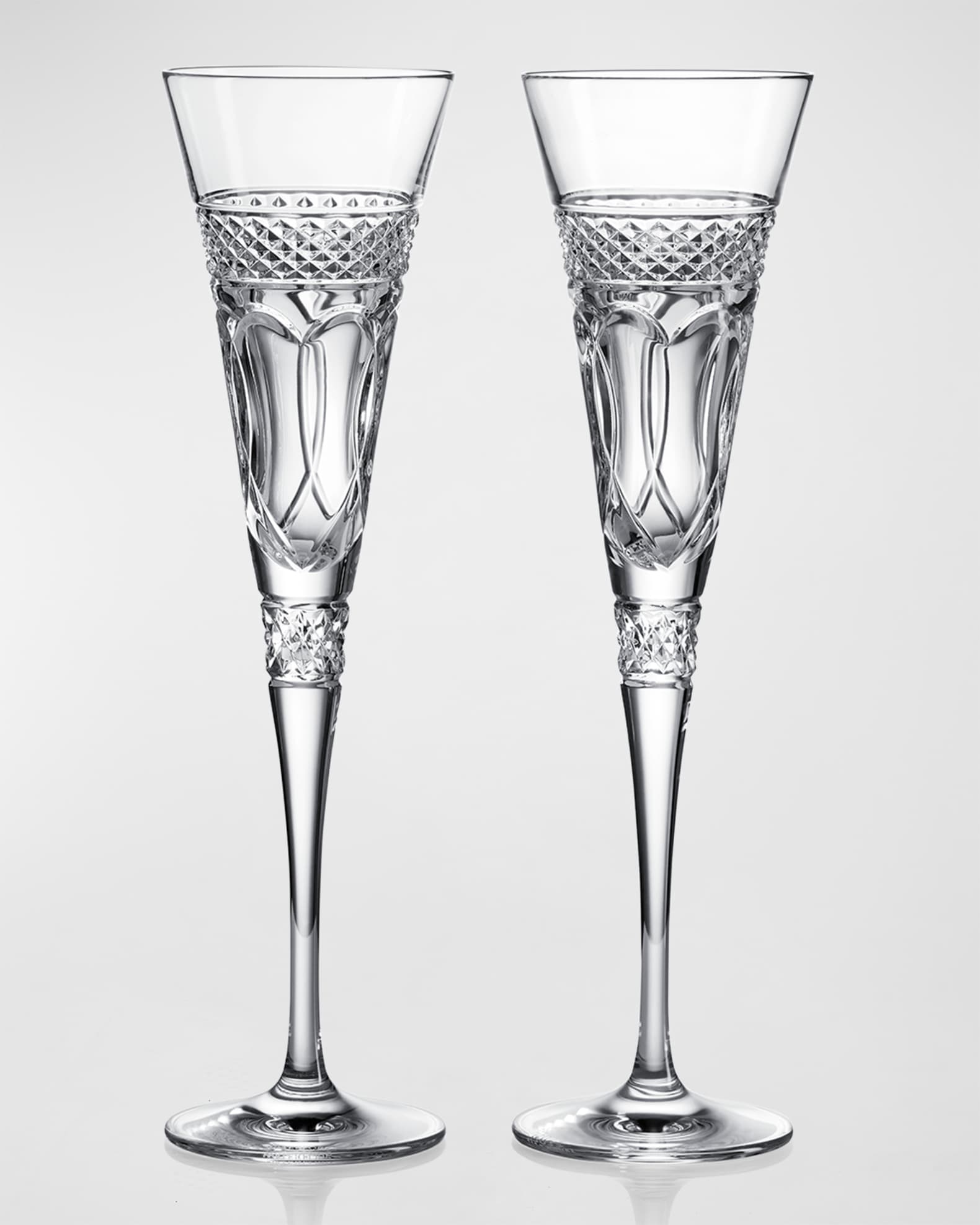 Waterford Crystal Times Square 2023 Champagne Flutes, Set of 2 | Neiman ...
