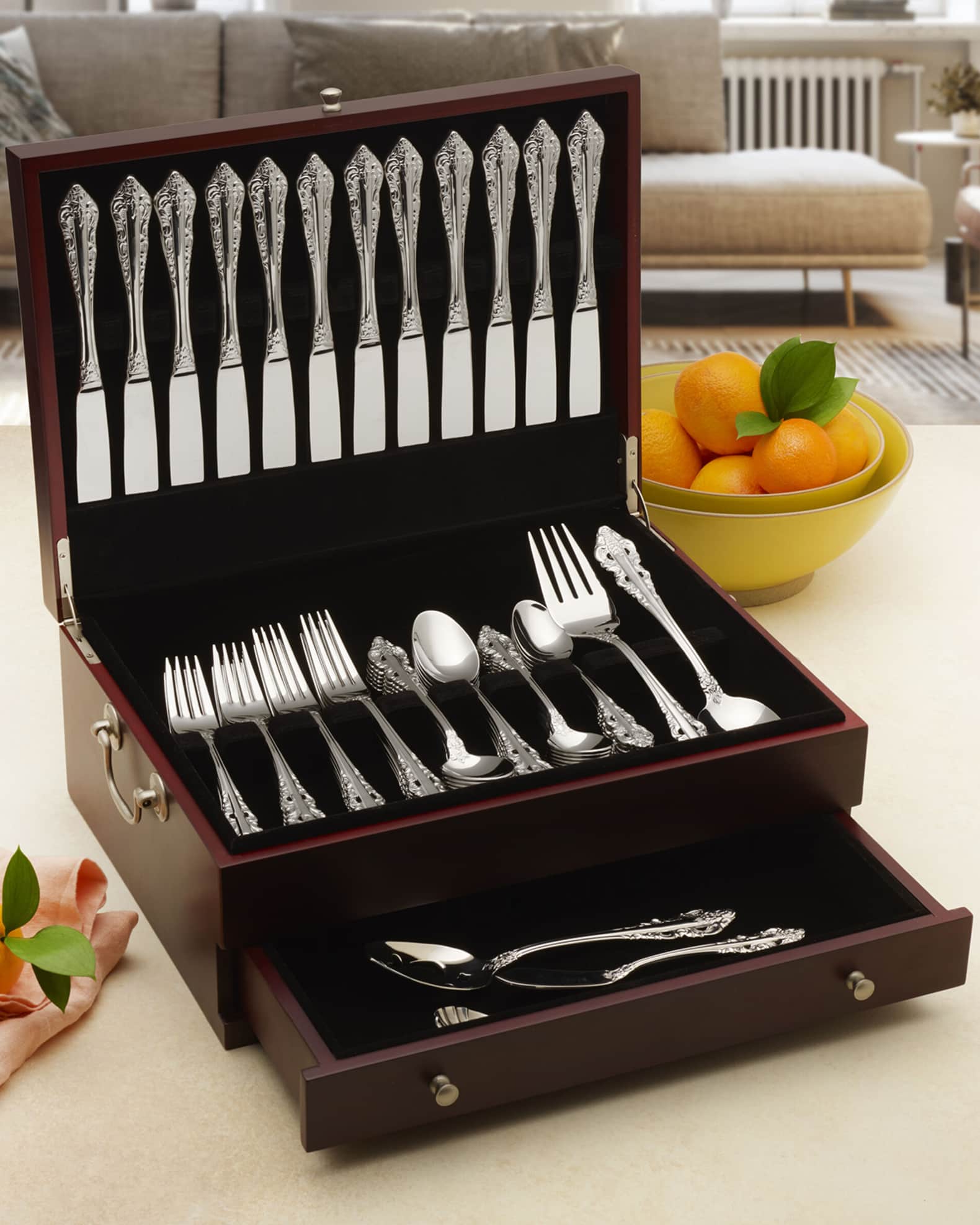 Flatware Storage Chest | Neiman Marcus