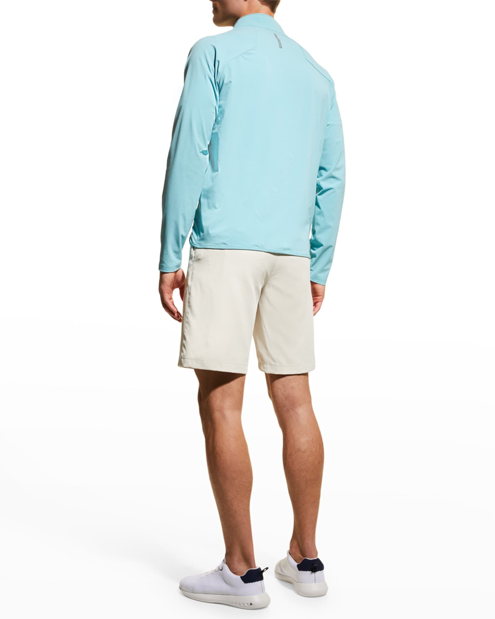 Peter Millar Men's Flex Adapt Wind Cheater Shell Jacket | Neiman Marcus