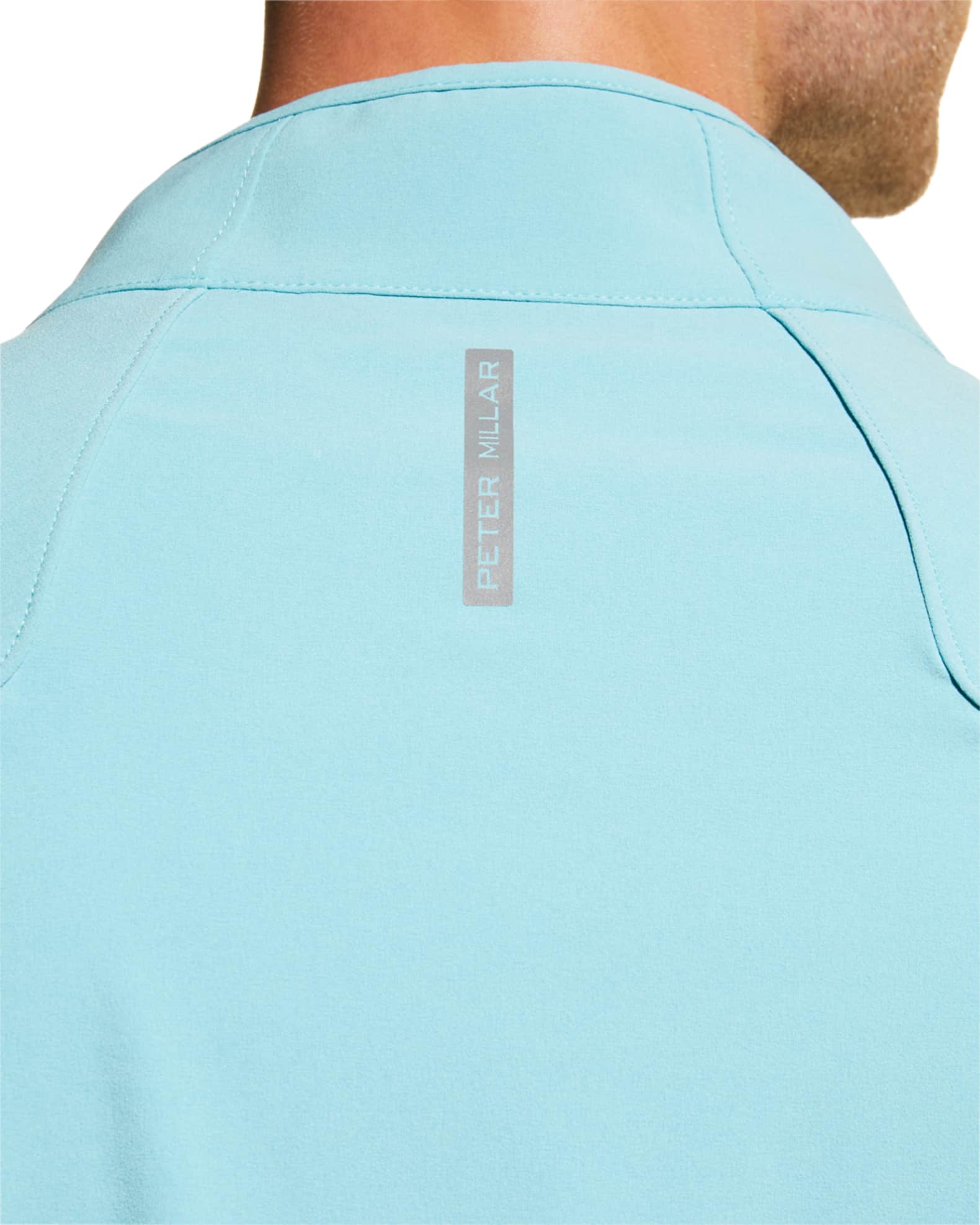 Peter Millar Men's Flex Adapt Wind Cheater Shell Jacket | Neiman Marcus