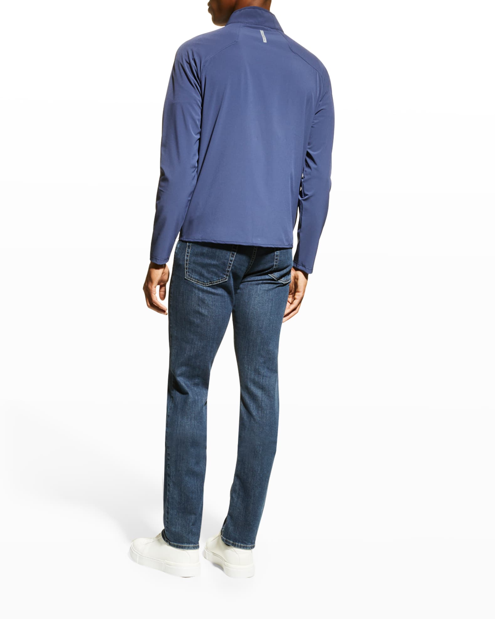 Peter Millar Men's Flex Adapt Wind Cheater Shell Jacket | Neiman Marcus