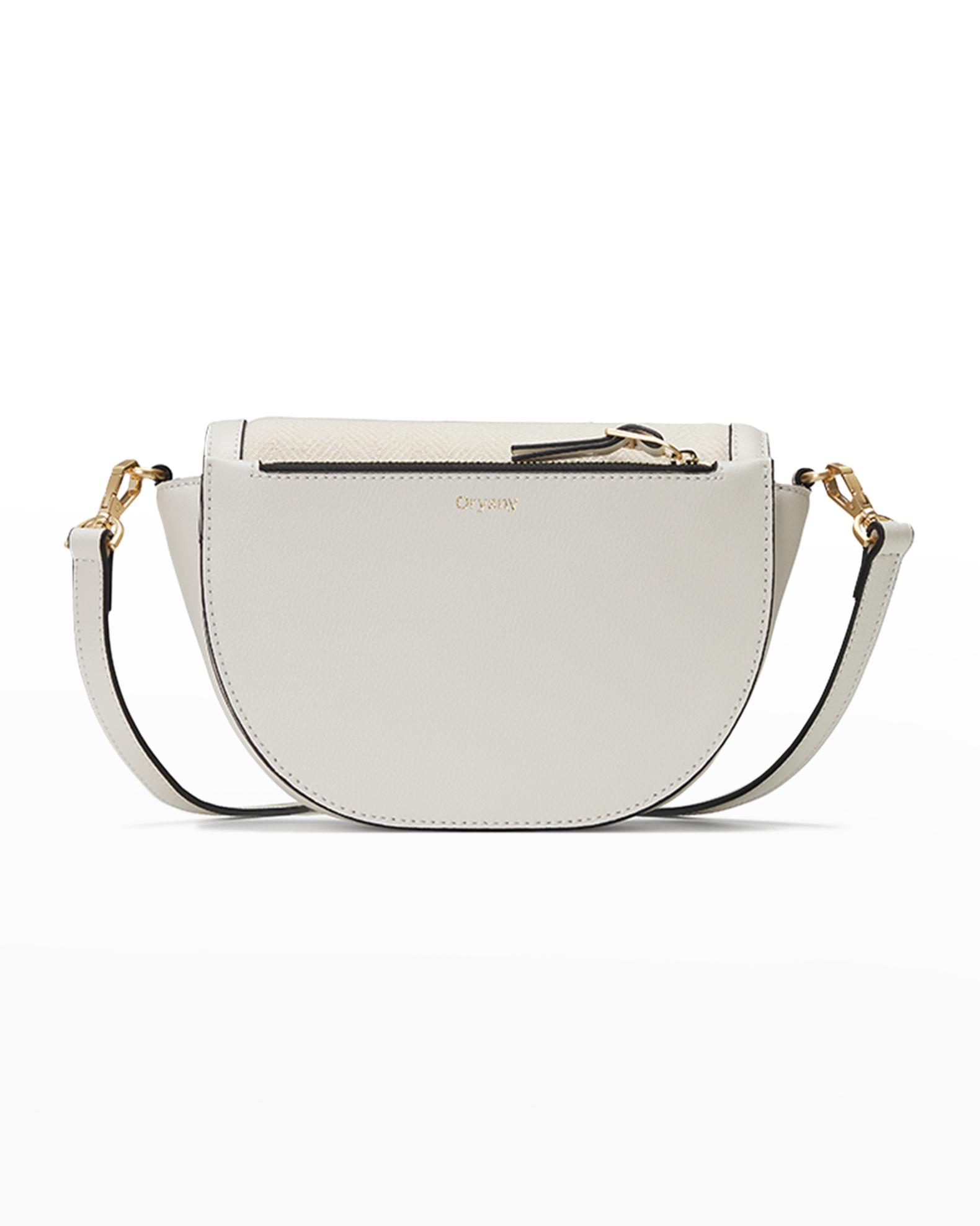 Oryany Lottie Saddle Canvas Crossbody Bag | Neiman Marcus