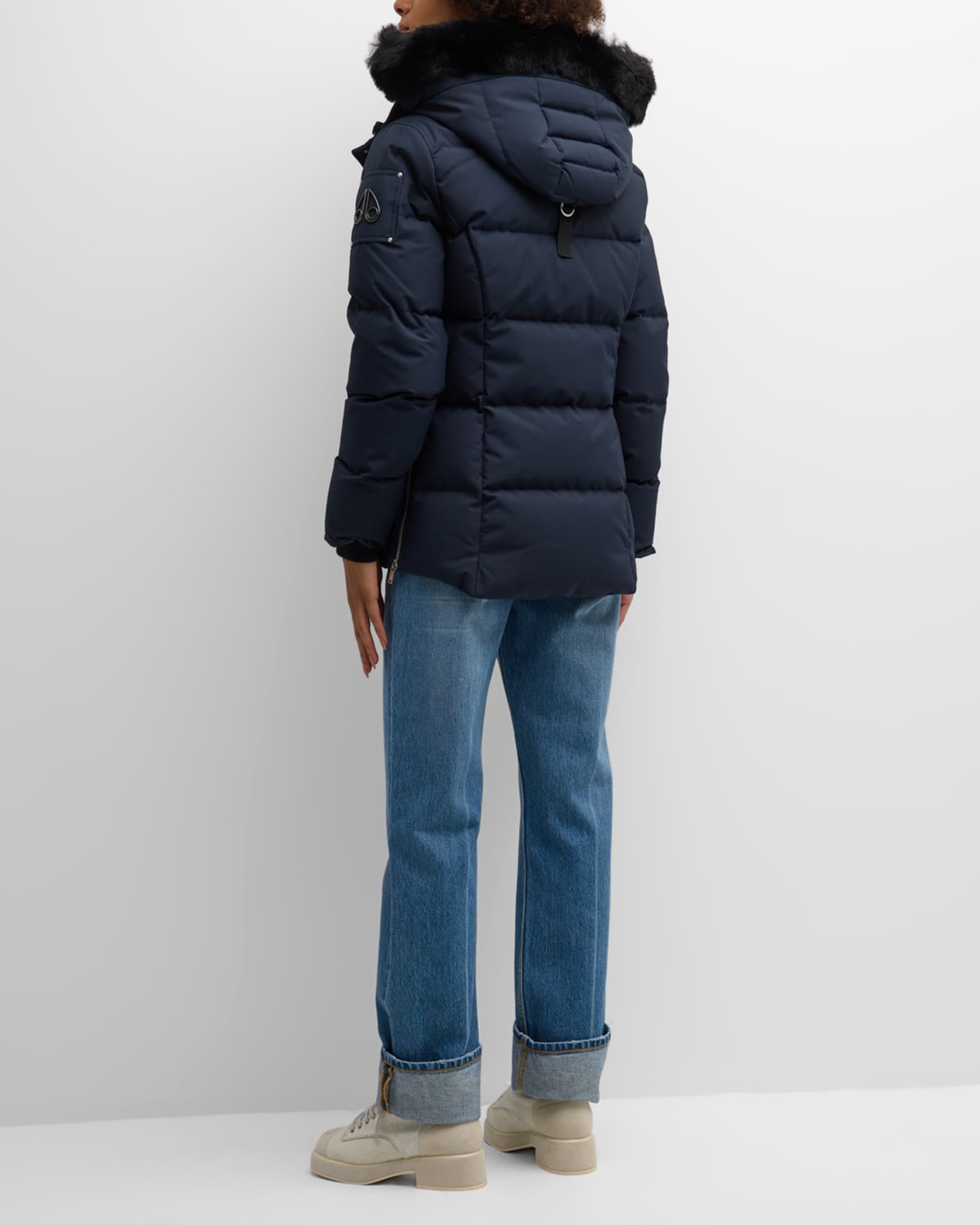 Moose Knuckles Cloud 3Q Jacket Shearling | Neiman Marcus