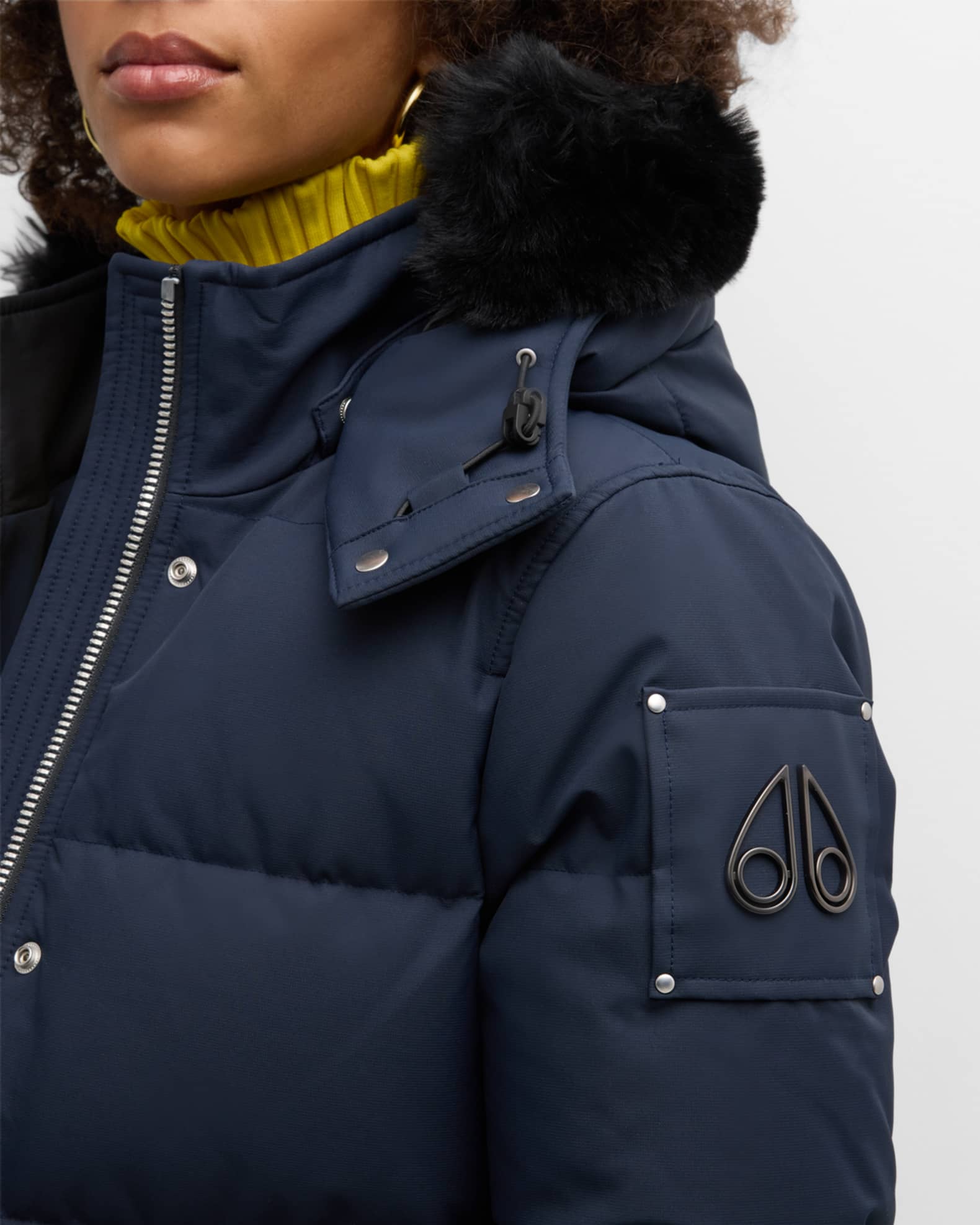 Moose Knuckles Cloud 3Q Jacket Shearling | Neiman Marcus