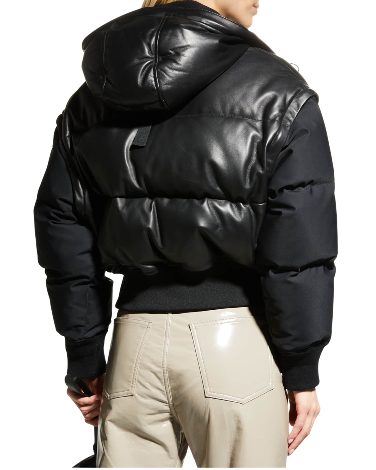 Moose Knuckles Halsey Convertible Bomber Jacket | Neiman Marcus