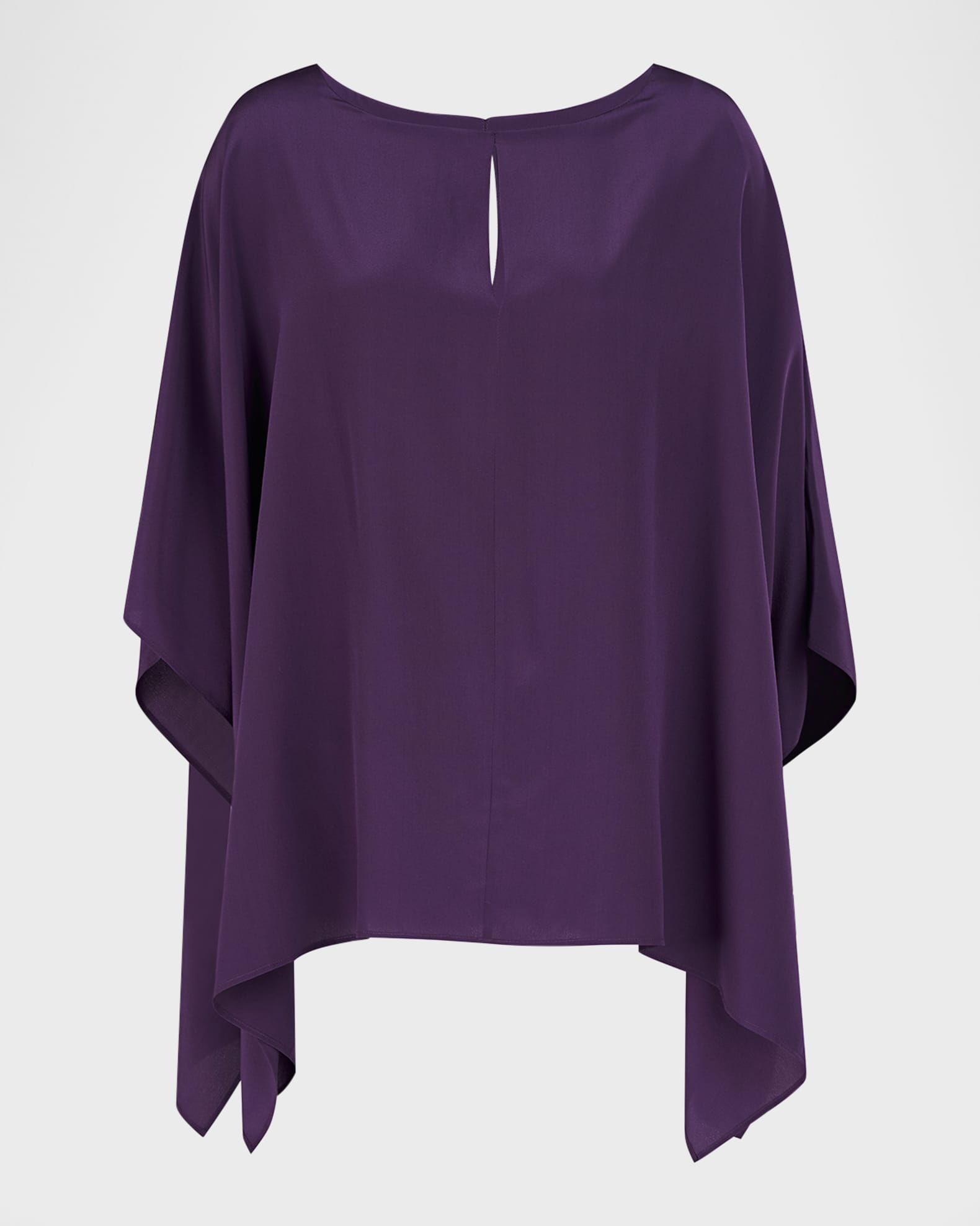 Halston Wendy Cutout Handkerchief Top | Neiman Marcus