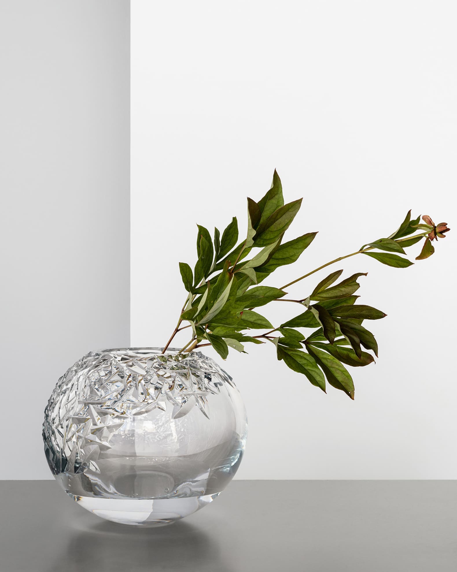 Orrefors Carat 13" Globe Vase, Extra-Large | Neiman Marcus