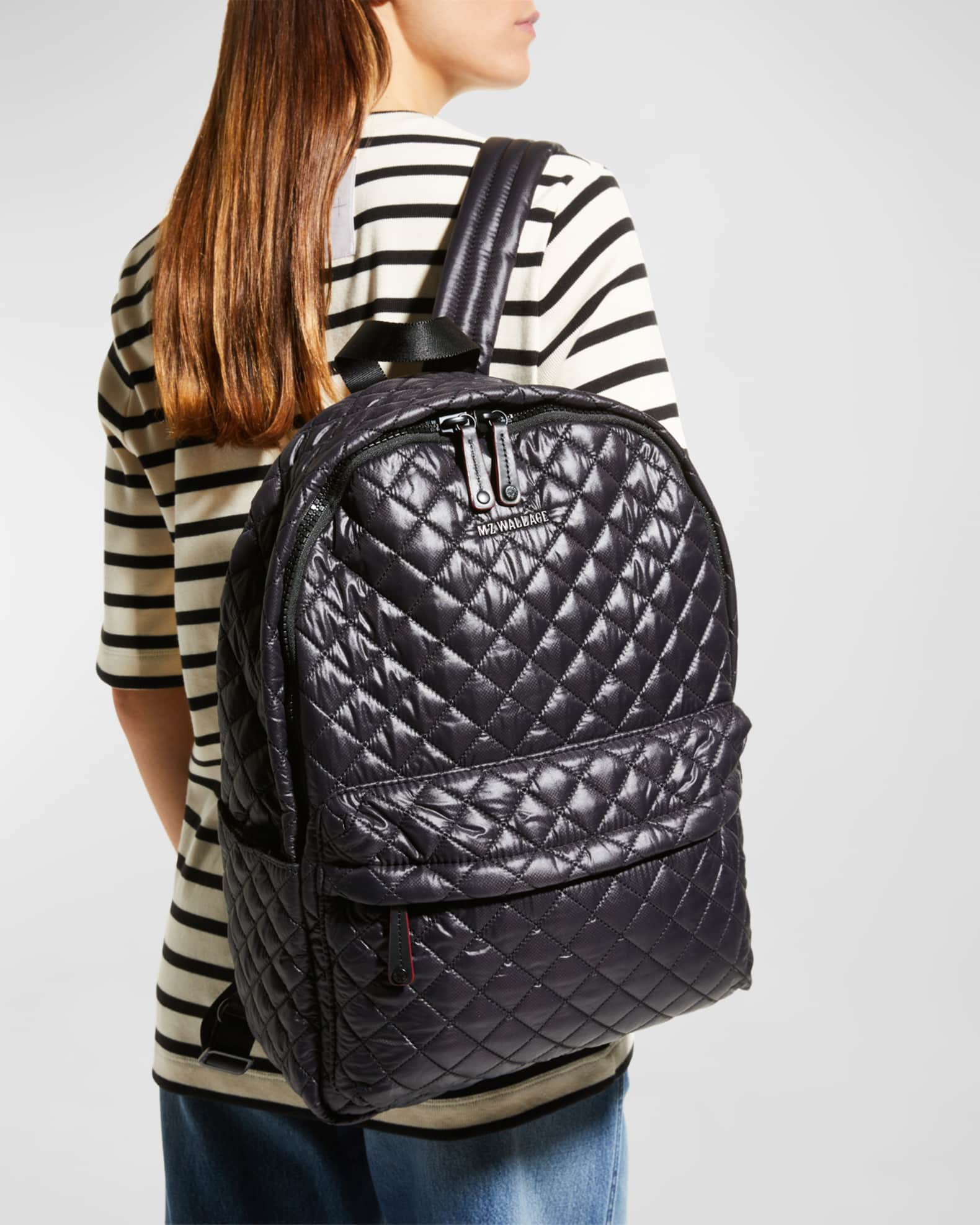 MZ WALLACE Metro Deluxe Quilted Nylon Backpack | Neiman Marcus