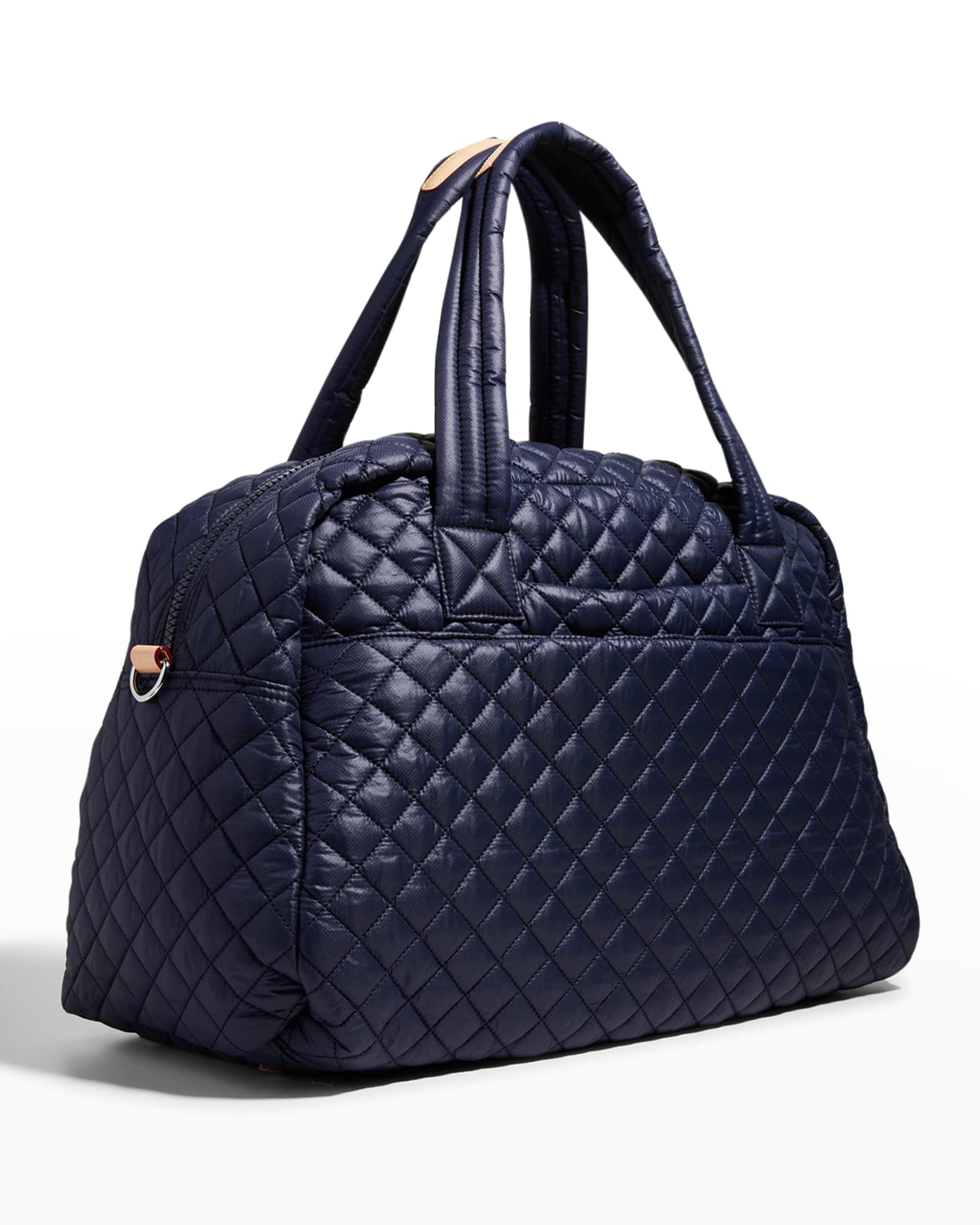 MZ WALLACE Jim Travel Quilted Duffel Bag | Neiman Marcus