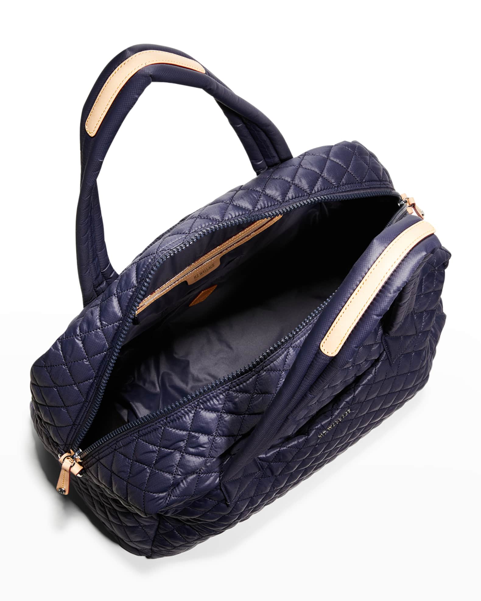 MZ WALLACE Jim Travel Quilted Duffel Bag | Neiman Marcus