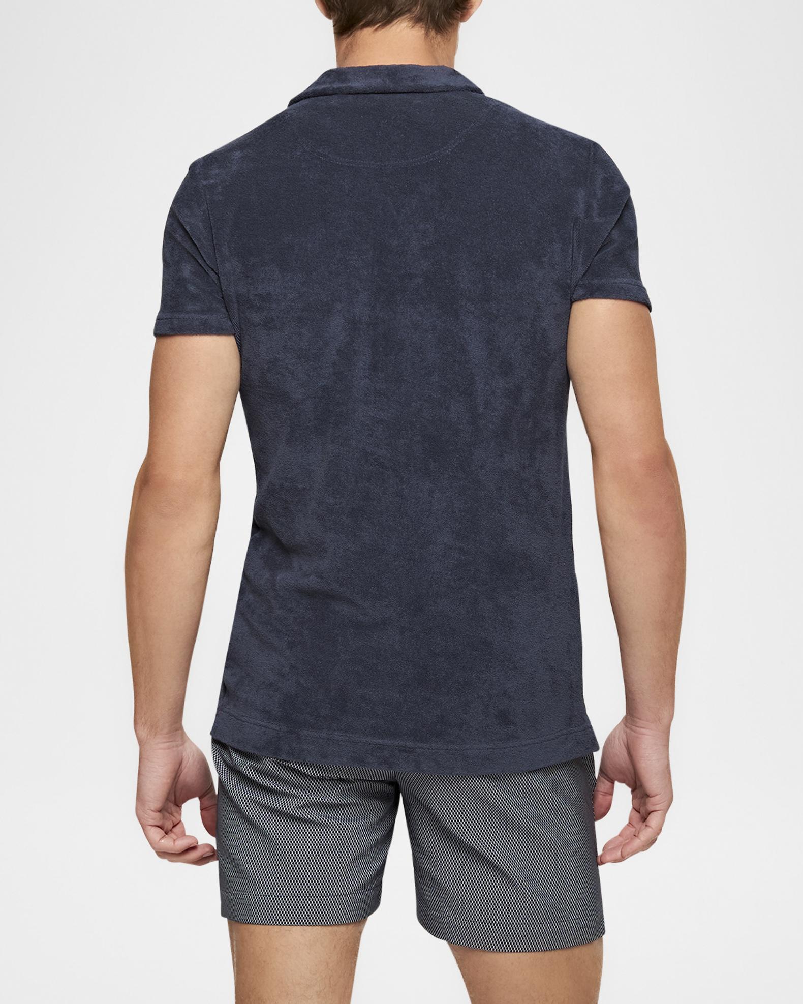 Orlebar Brown Men's Cotton Terry Polo Shirt | Neiman Marcus