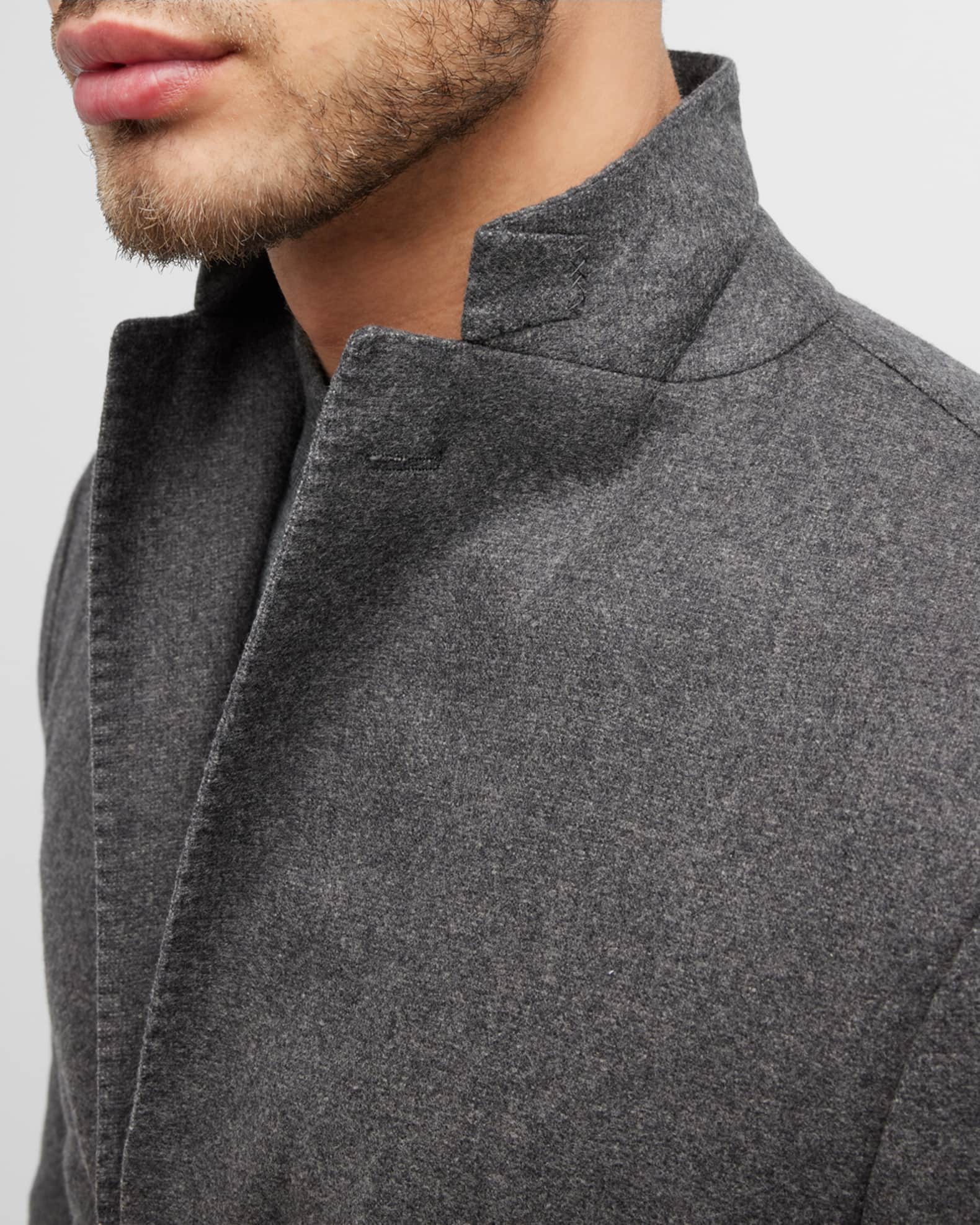 Boglioli Men's Heathered Knit Blazer | Neiman Marcus