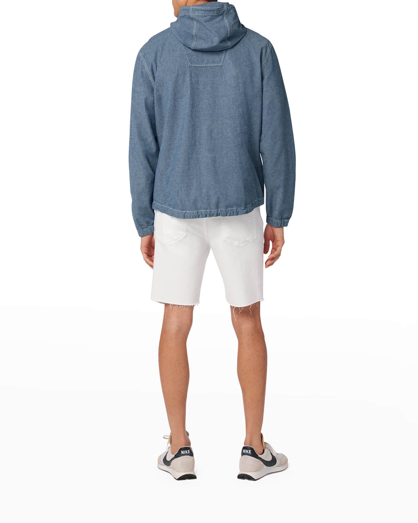 Joe's Jeans Men's Chambray Anorak Jacket | Neiman Marcus