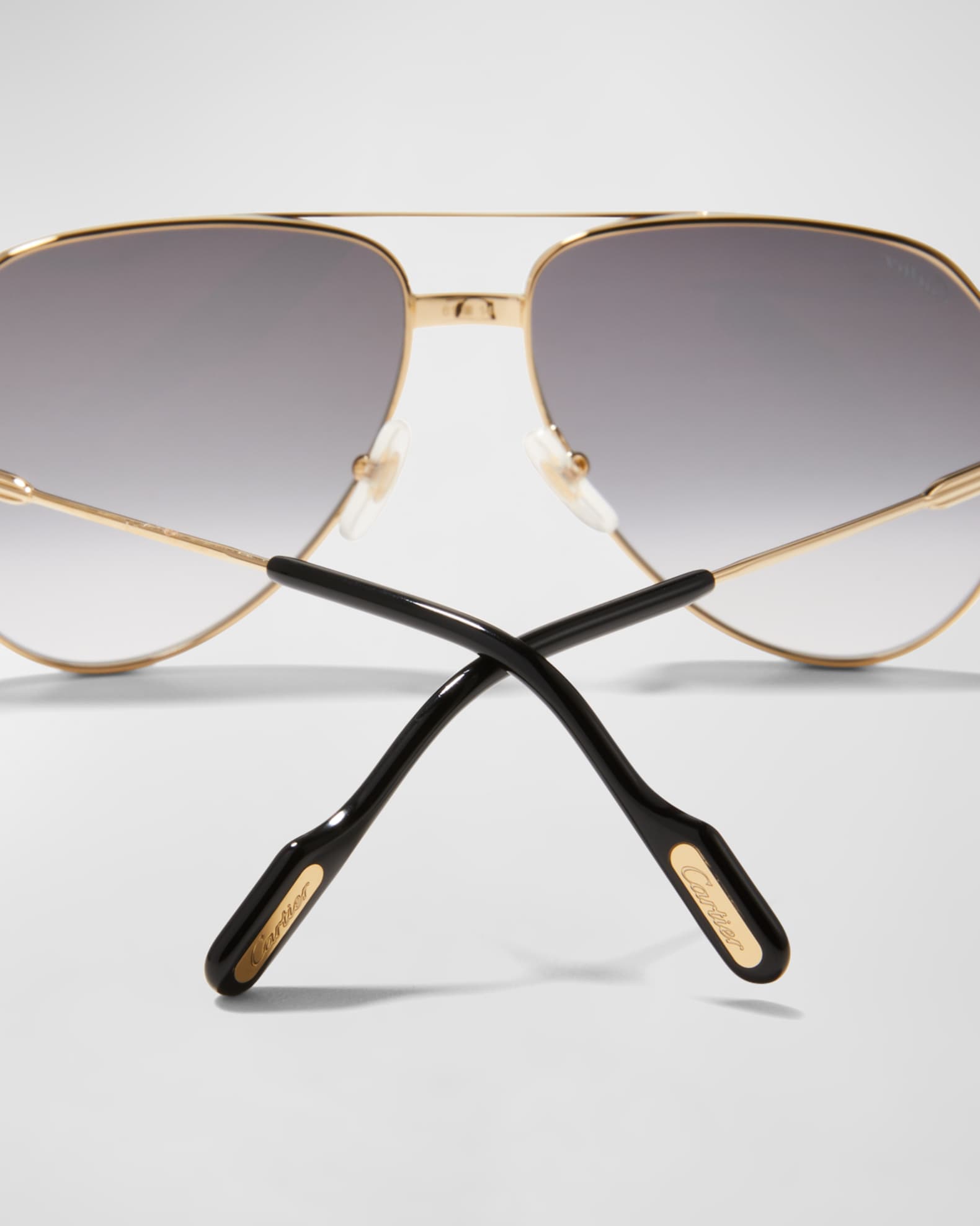 Cartier Gradient Metal Aviator Sunglasses | Neiman Marcus
