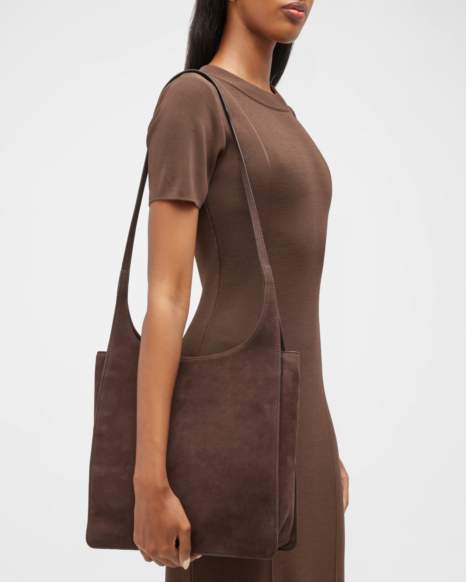 THE ROW Jules Shoulder Bag in Leather | Neiman Marcus