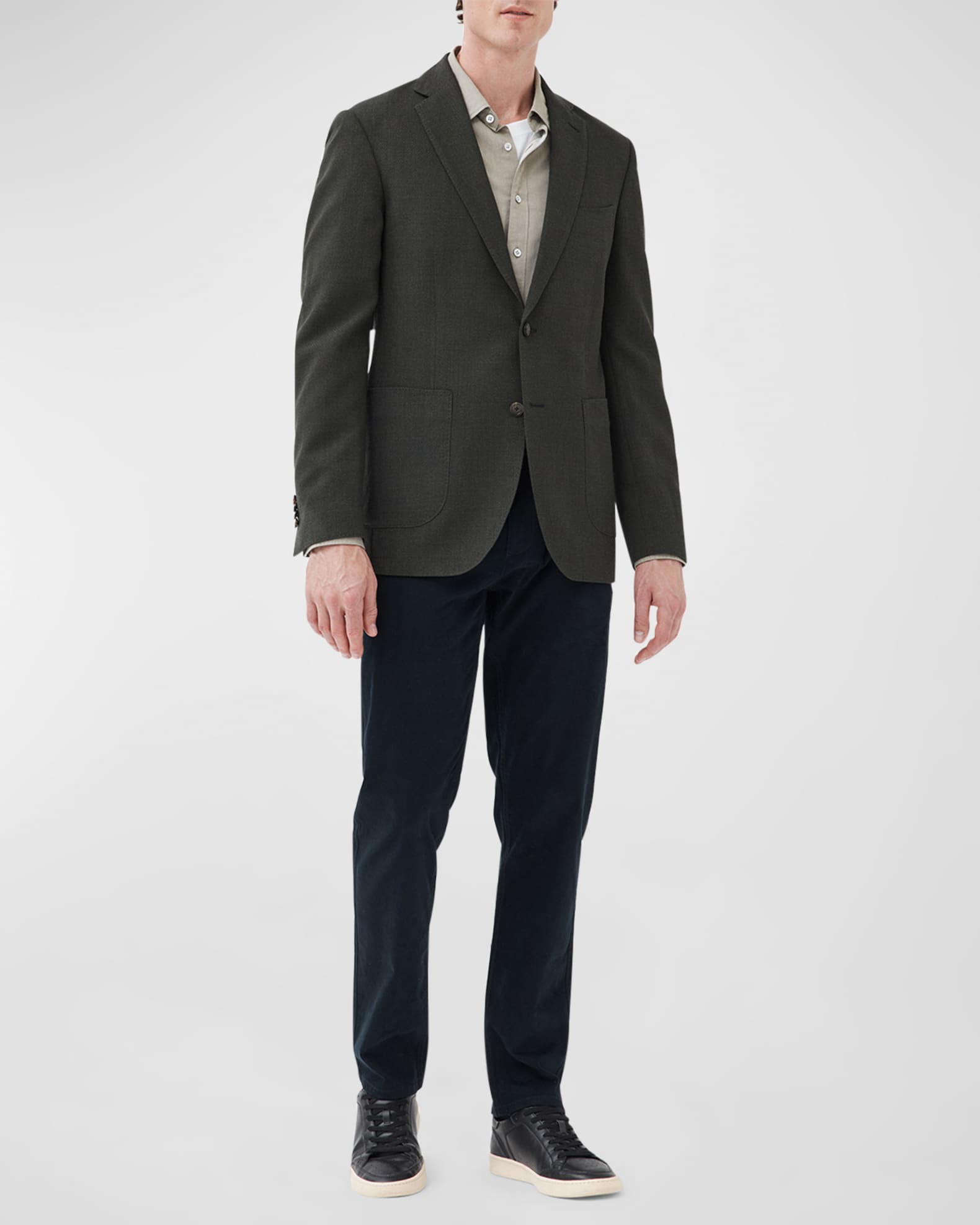 Rodd & Gunn Men's Ellesmere Wool-Stretch Sport Coat | Neiman Marcus